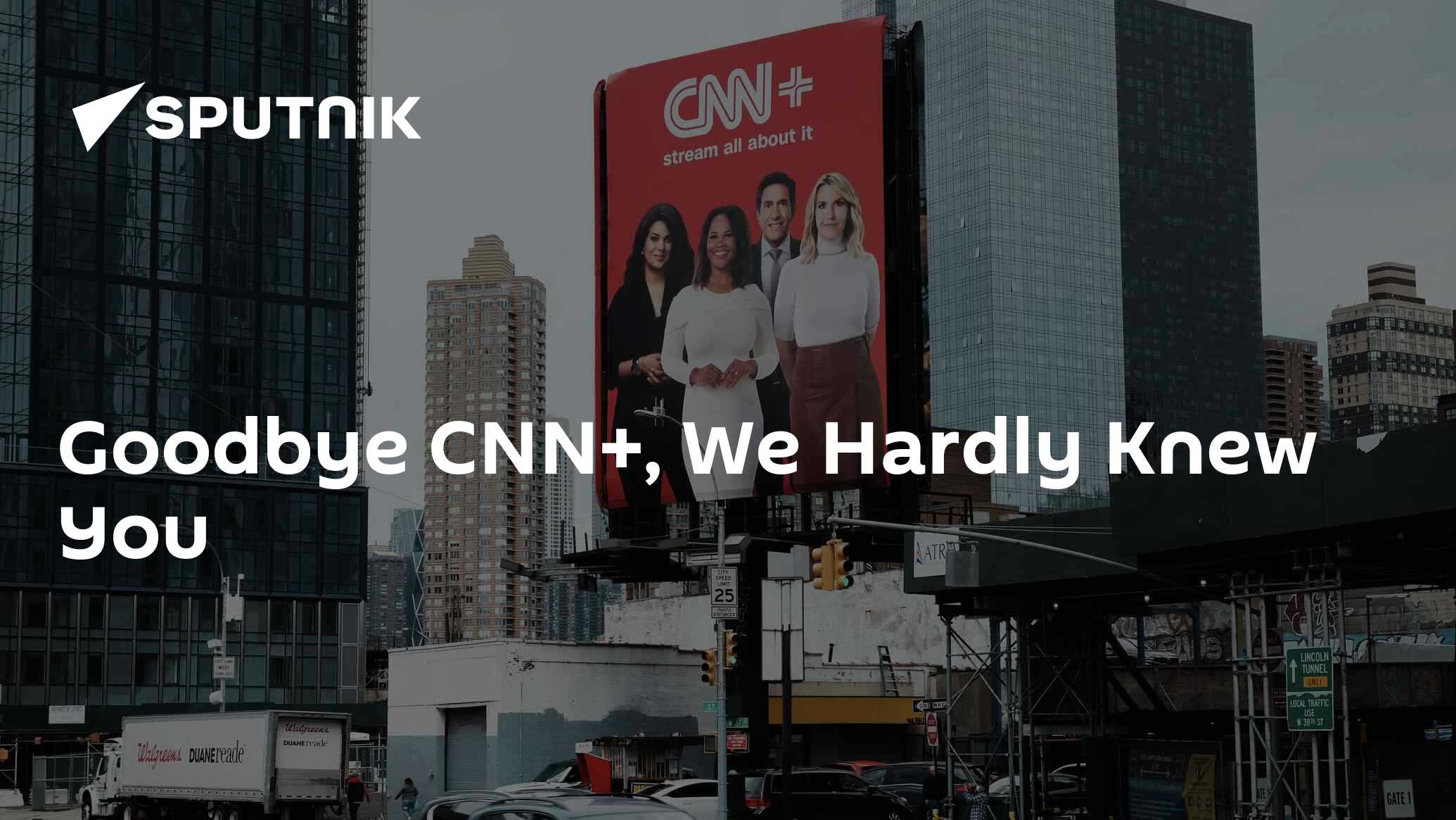 Goodbye CNN+, We Hardly Knew You - 22.04.2022, Sputnik International