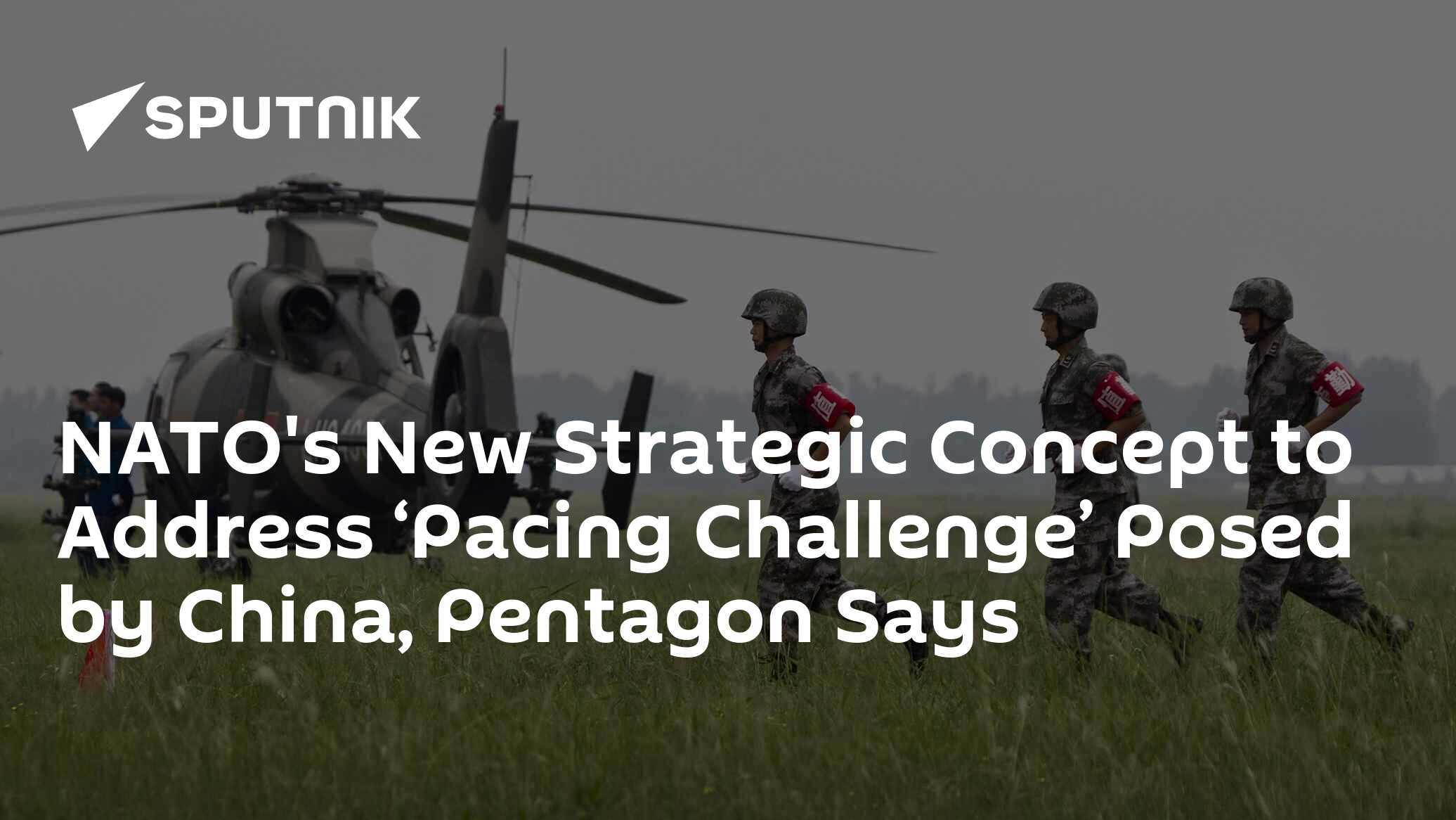 NATO's New Strategic Concept to Address ‘Pacing Challenge’ Posed by ...