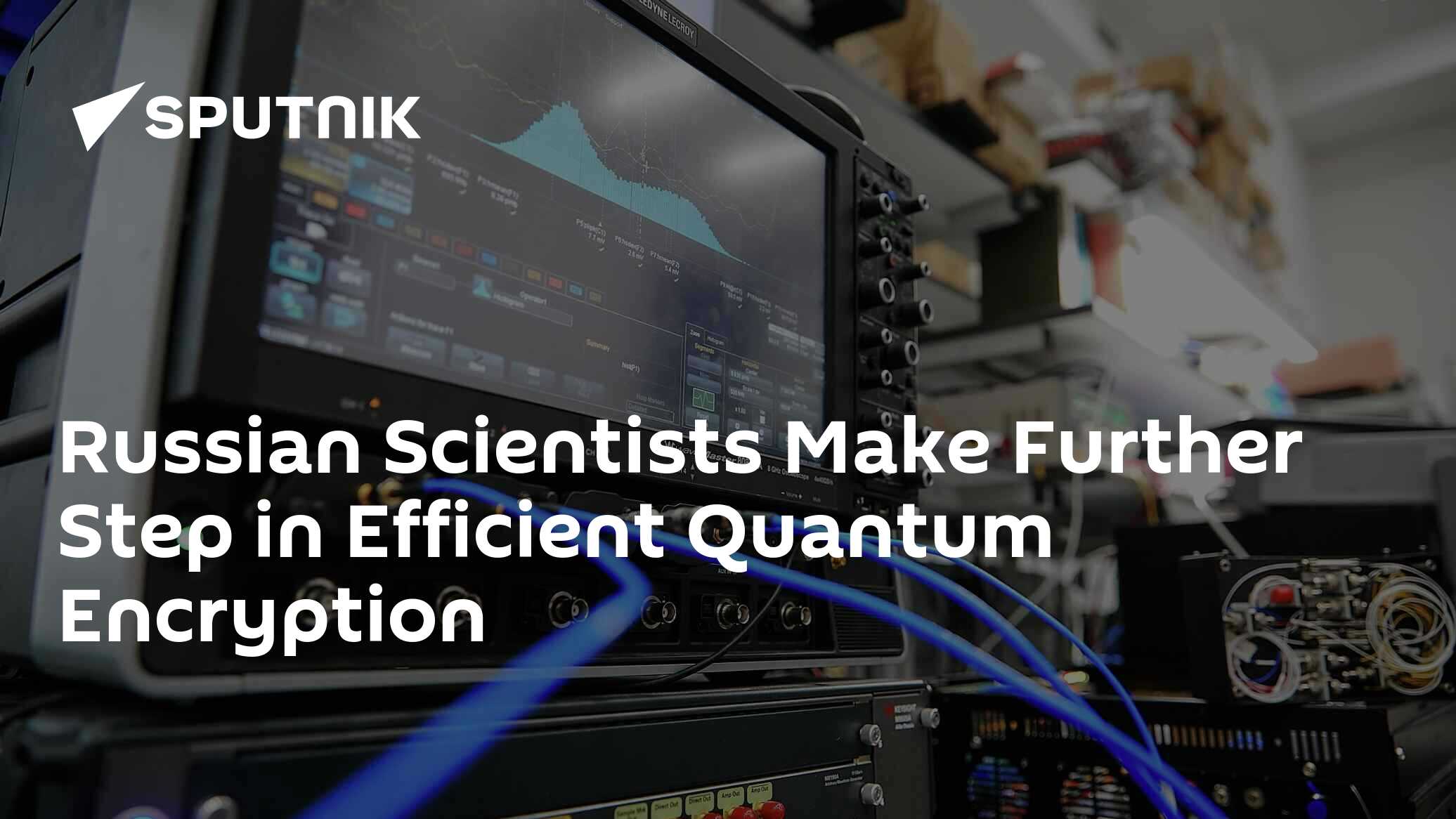 Russian Scientists Make Further Step in Efficient Quantum Encryption ...