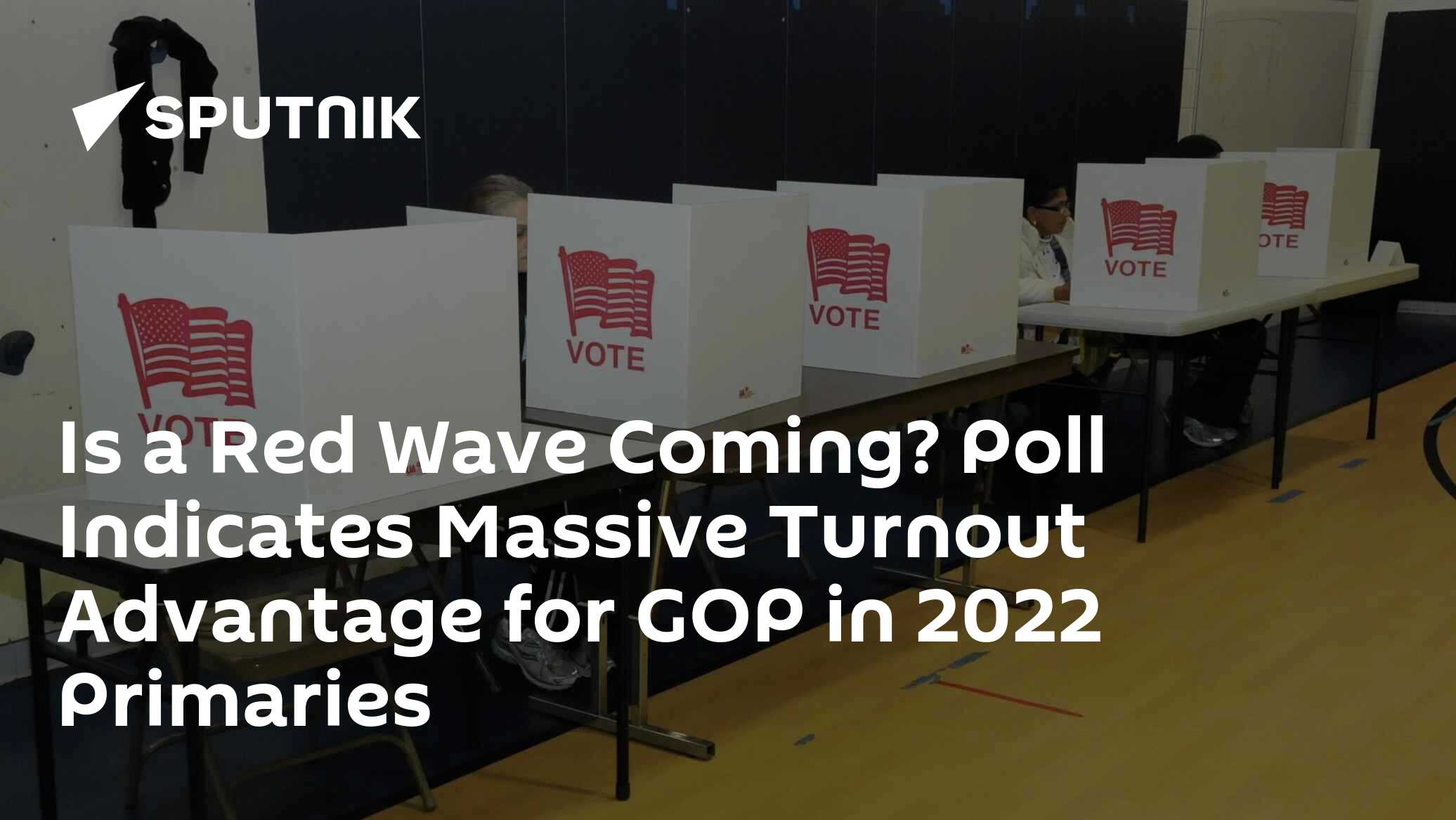 Is a Red Wave Coming? Poll Indicates Massive Turnout Advantage for GOP ...