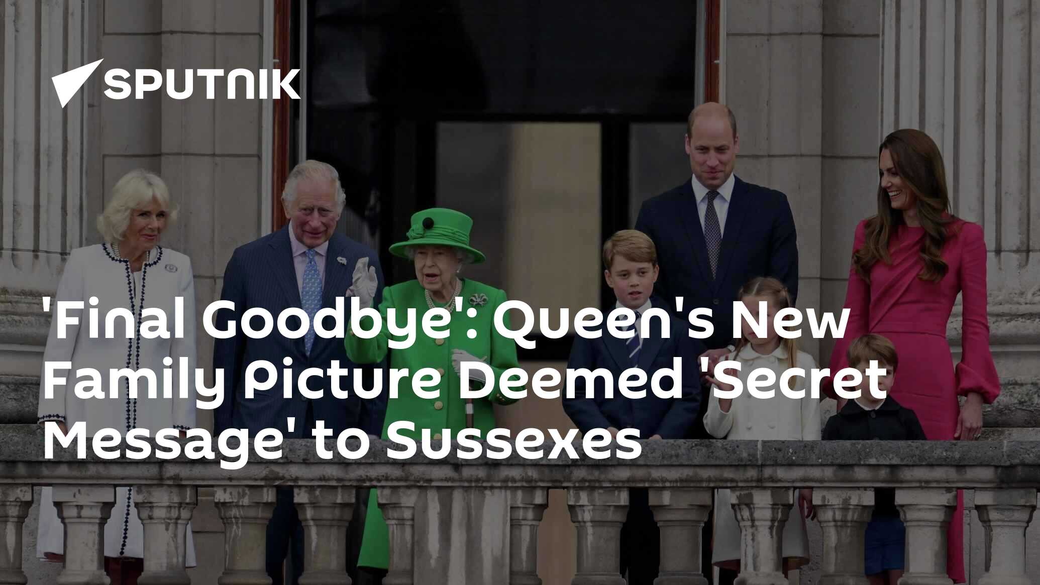 'Final Goodbye': Queen's New Family Picture Deemed 'Secret Message' to ...