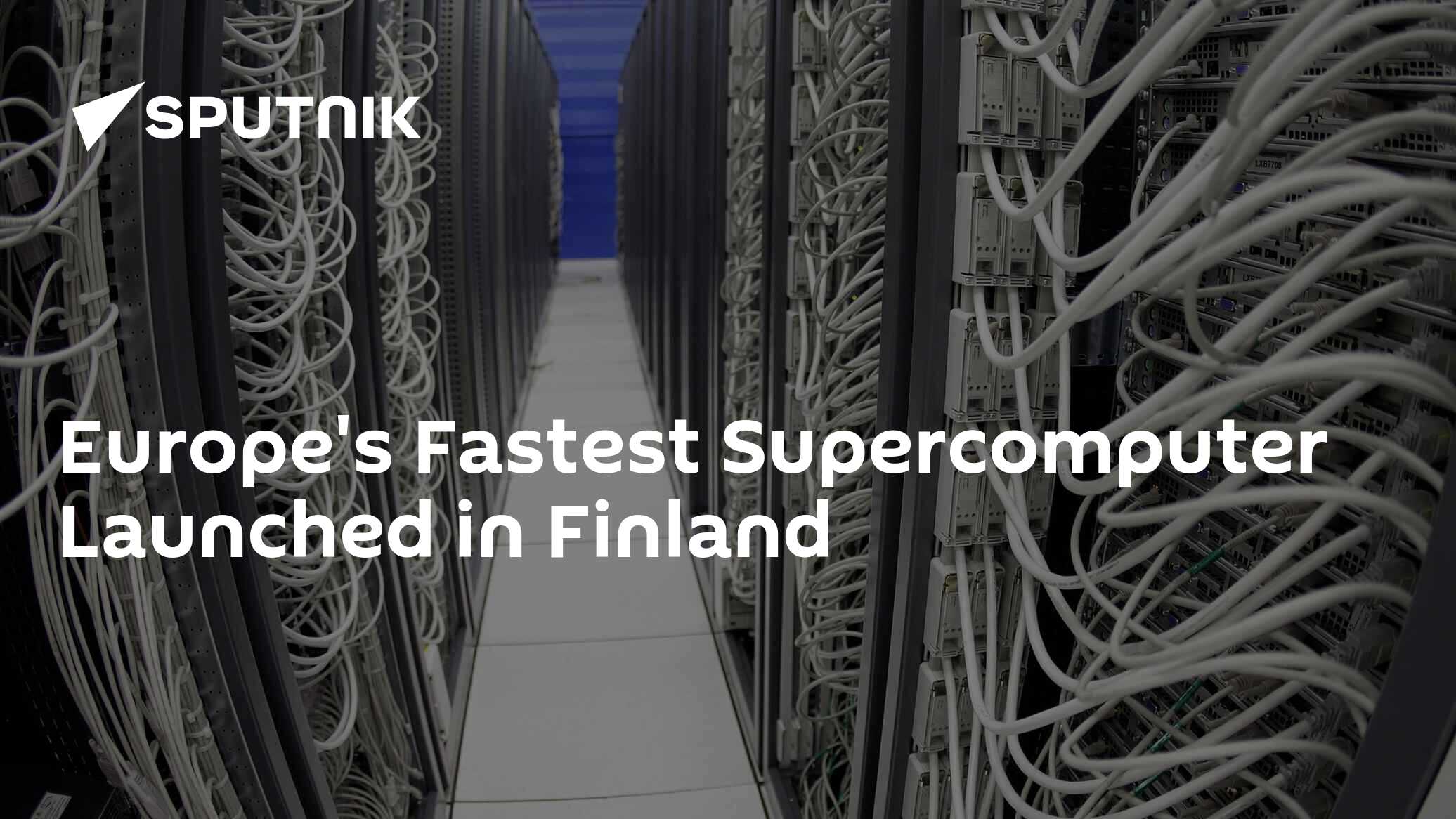 Europe's Fastest Supercomputer Launched in Finland - 13.06.2022 ...