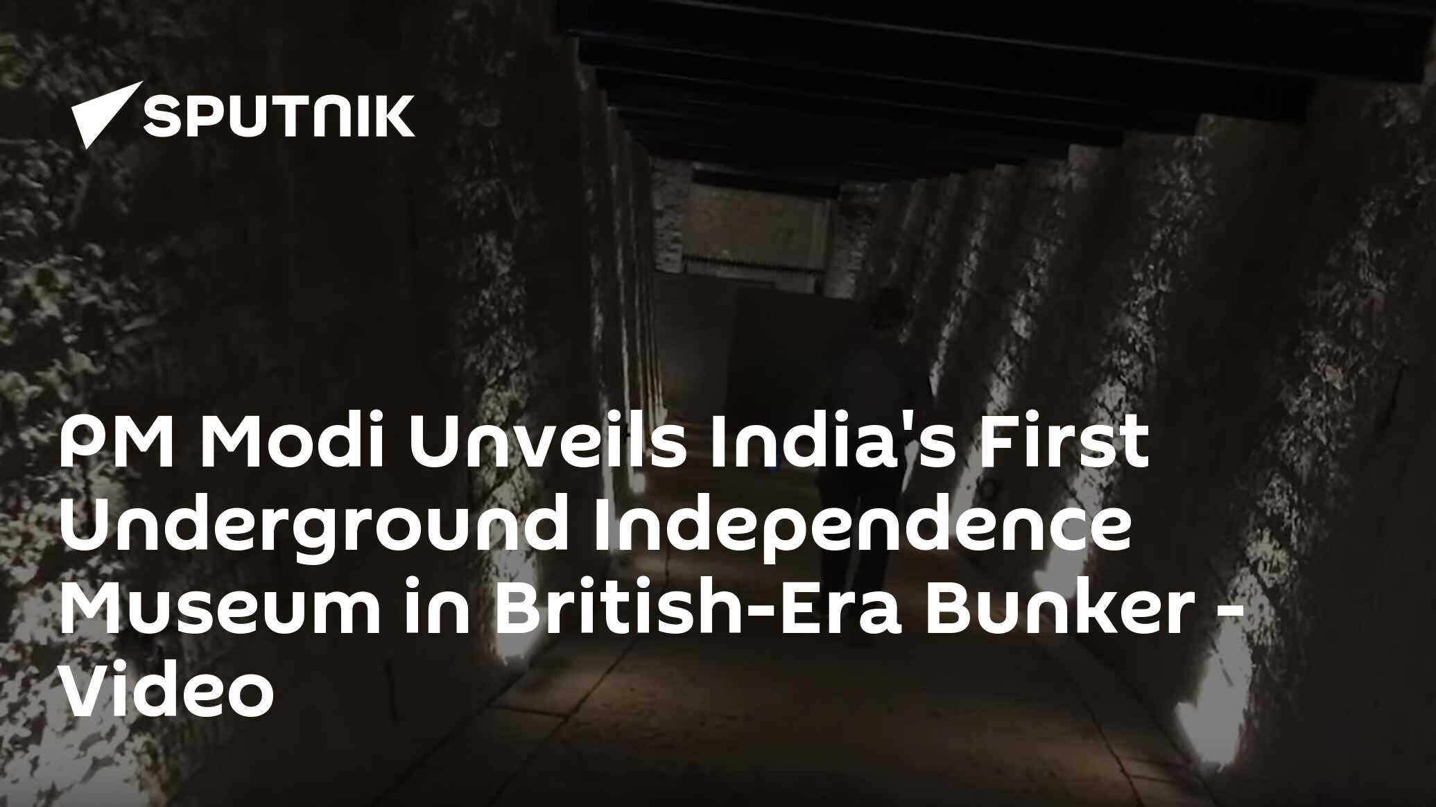 PM Modi Unveils India's First Underground Independence Museum in ...