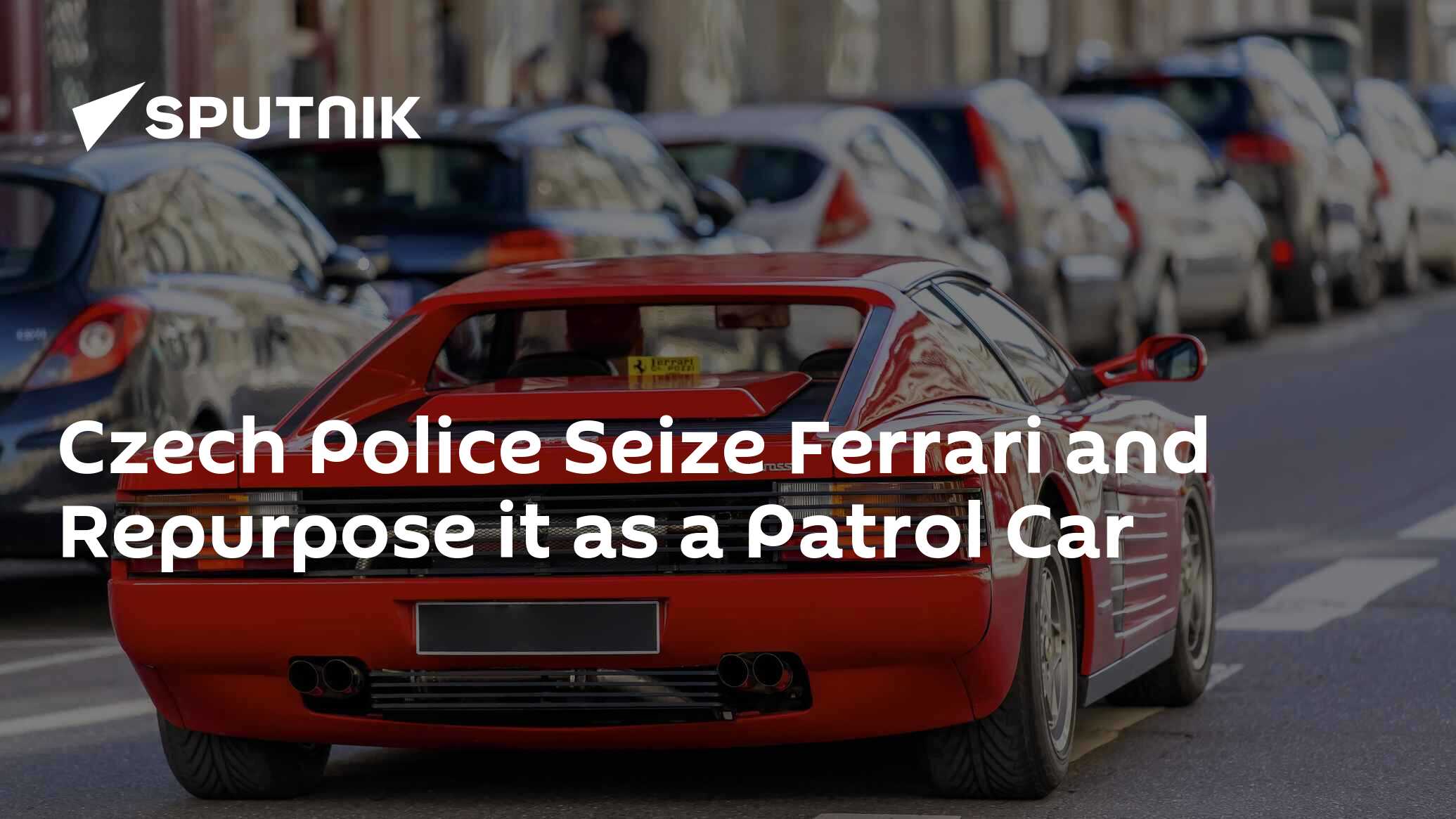 Czech Police Seize Ferrari and Repurpose it as a Patrol Car - 27.07. ...