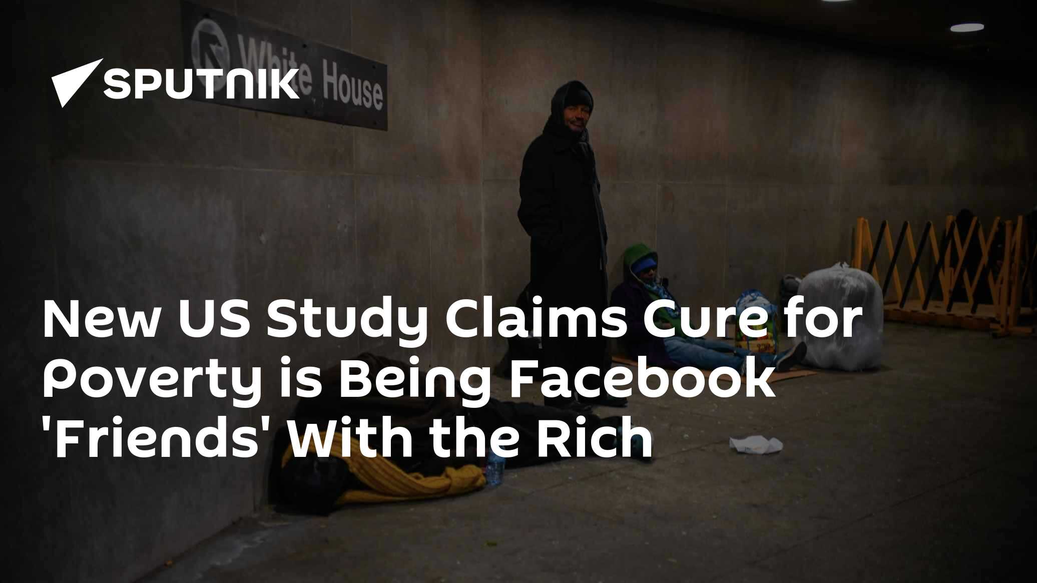 New US Study Claims Cure for Poverty is Being Facebook 'Friends' With ...