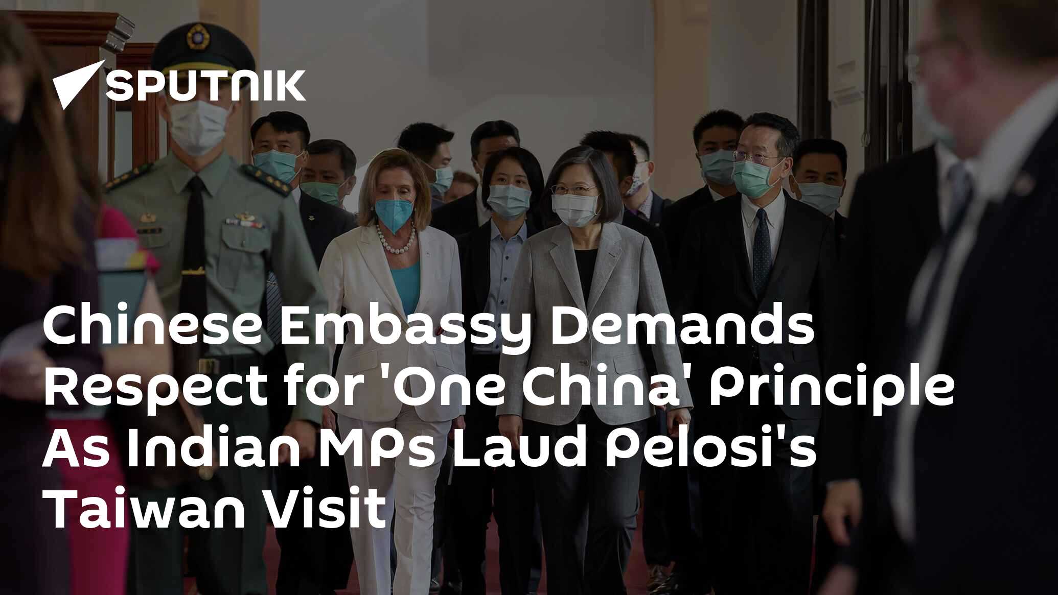 Chinese Embassy Demands Respect for 'One China' Principle As Indian MPs ...