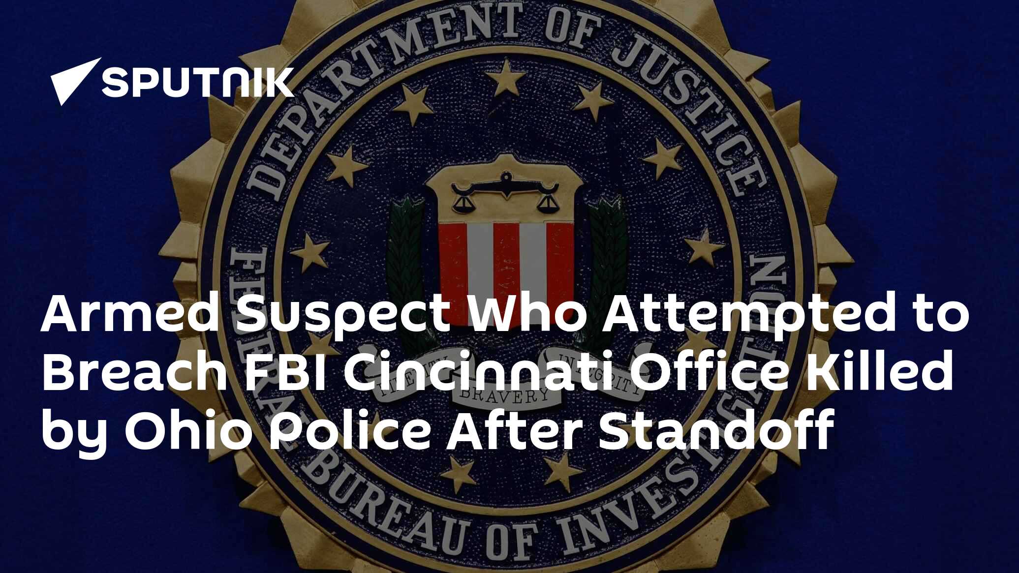 Armed Suspect Who Attempted to Breach FBI Cincinnati Office Killed by ...