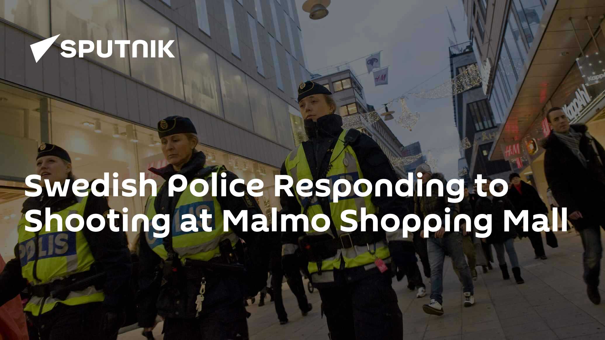 Swedish Police Responding to Shooting at Malmo Shopping Mall - 19.08. ...