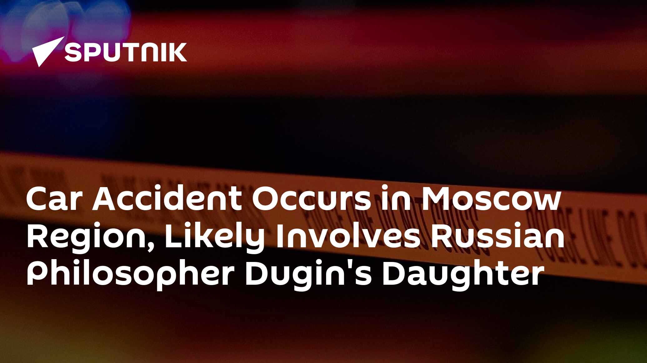 Car Accident Occurs in Moscow Region, Likely Involves Russian ...