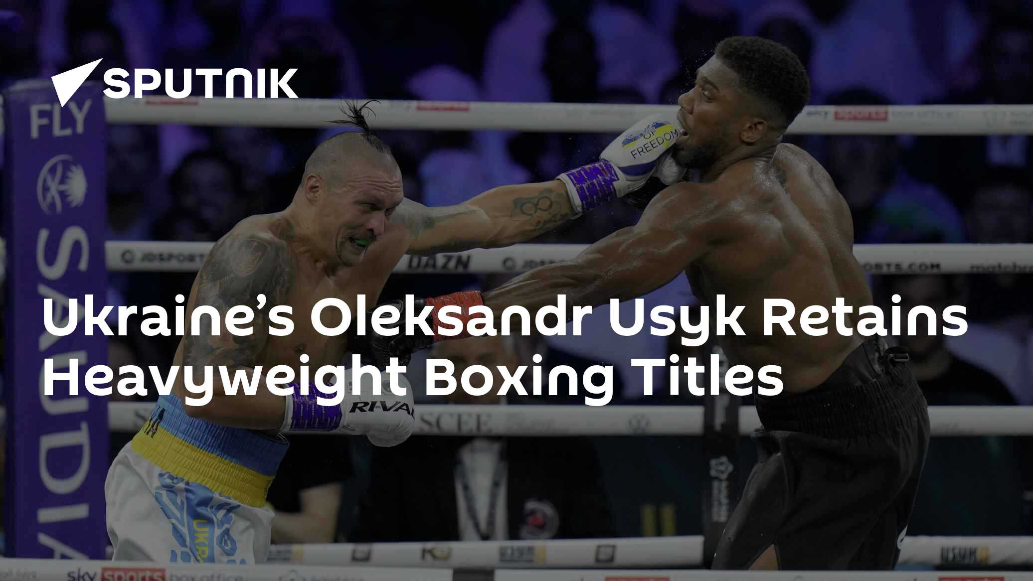 Ukraine’s Oleksandr Usyk Retains Heavyweight Boxing Titles - 21.08.2022 ...