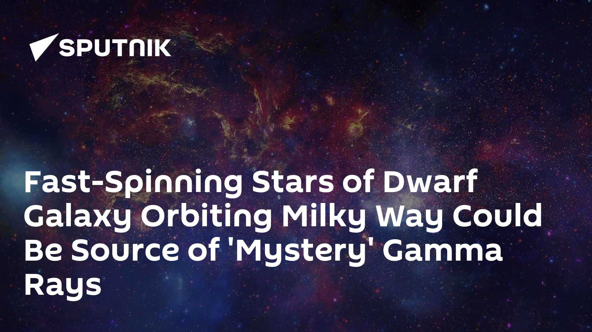 Fast-Spinning Stars of Dwarf Galaxy Orbiting Milky Way Could Be Source ...