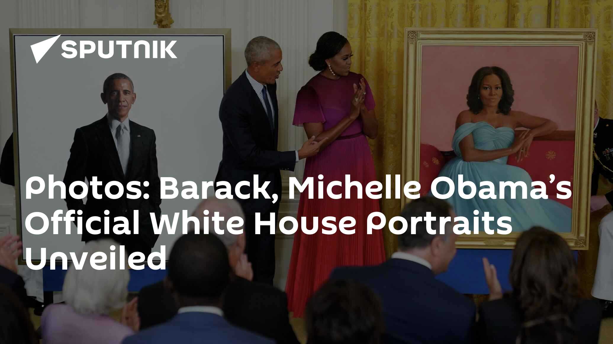 Photos: Barack, Michelle Obama’s Official White House Portraits ...