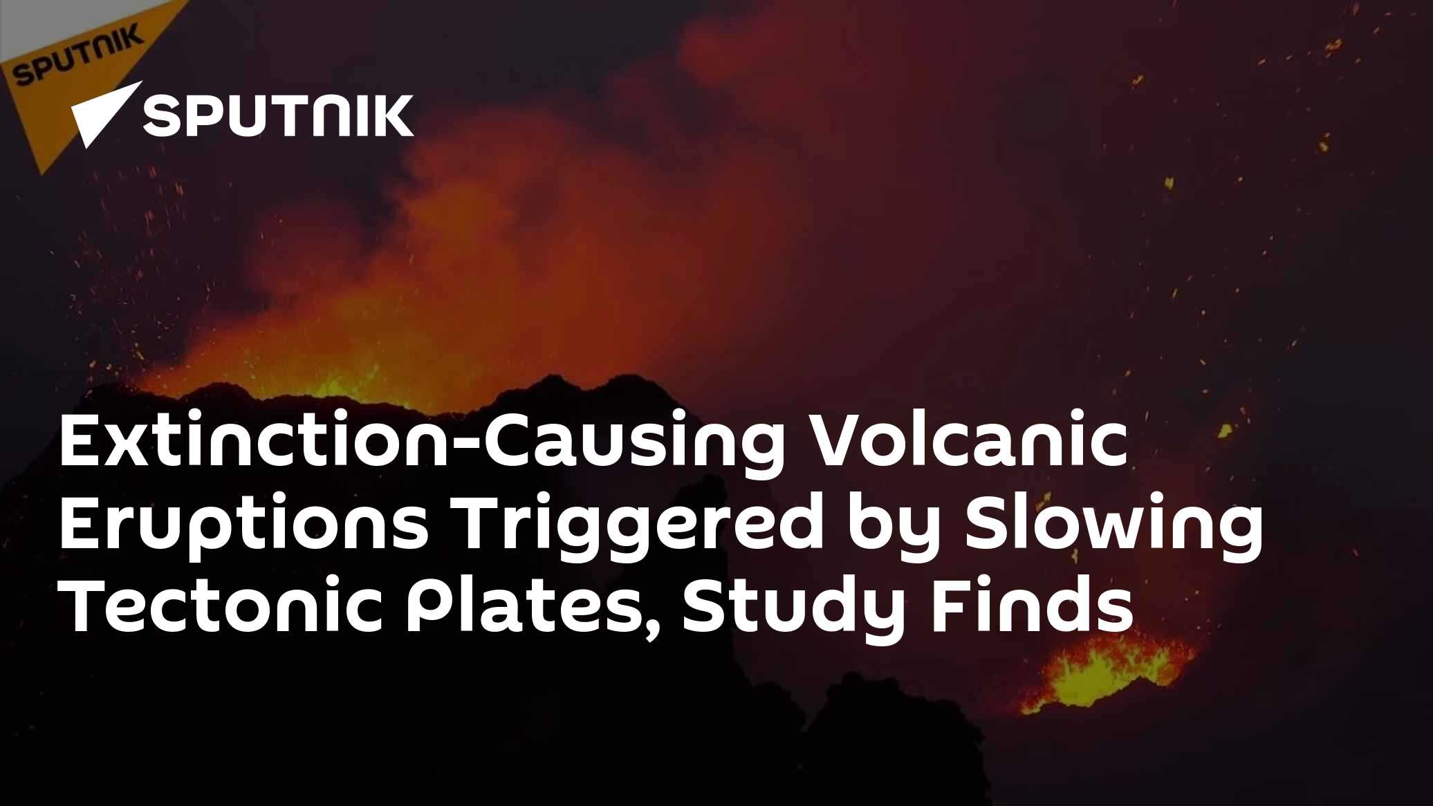Extinction-Causing Volcanic Eruptions Triggered by Slowing Tectonic ...
