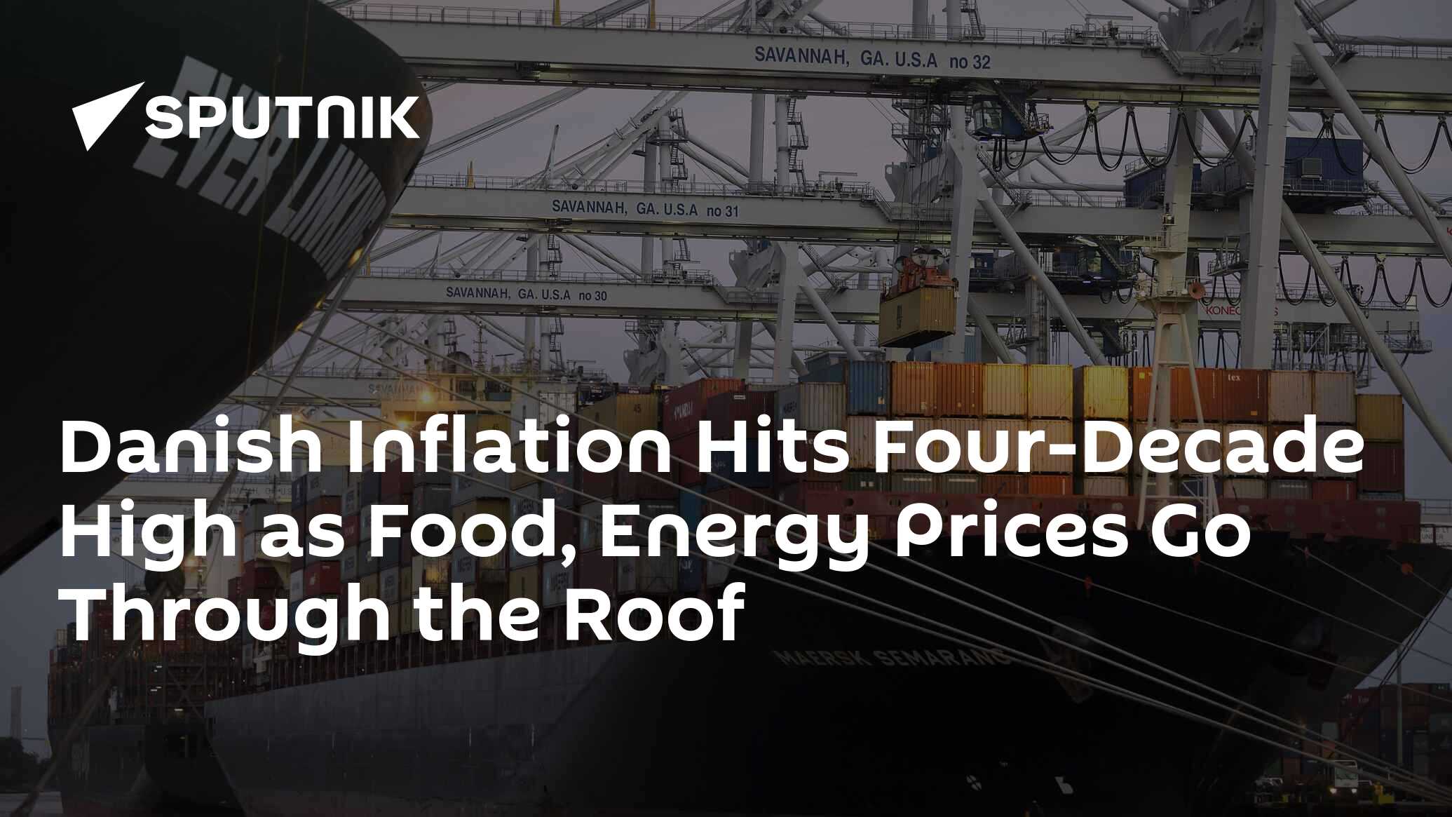 Danish Inflation Hits Four-Decade High as Food, Energy Prices Go ...