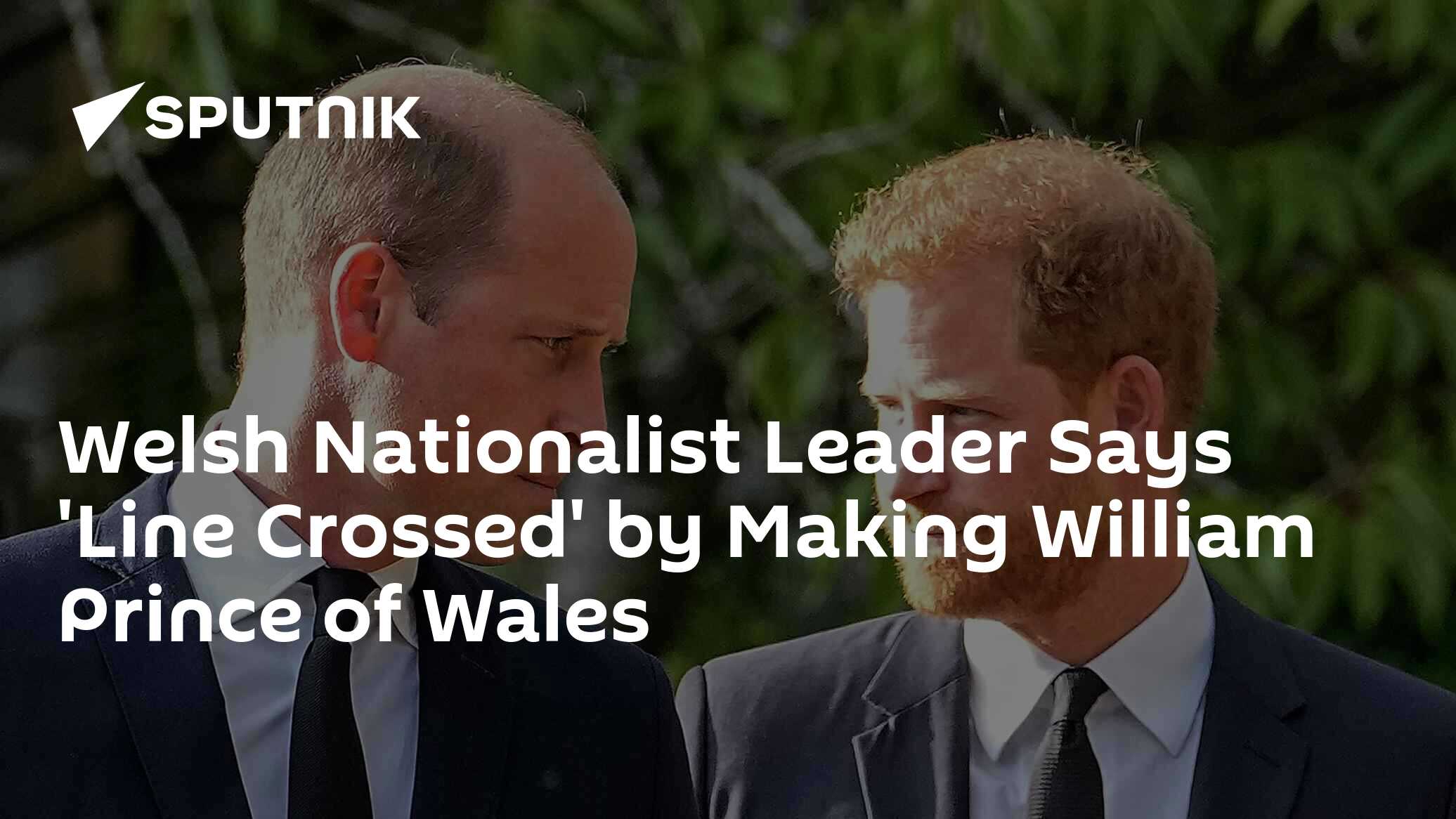 Welsh Nationalist Leader Says 'Line Crossed' by Making William Prince ...