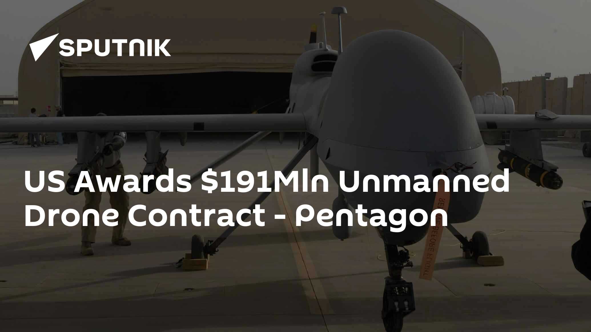 US Awards $191Mln Unmanned Drone Contract - Pentagon - 14.09.2022 ...