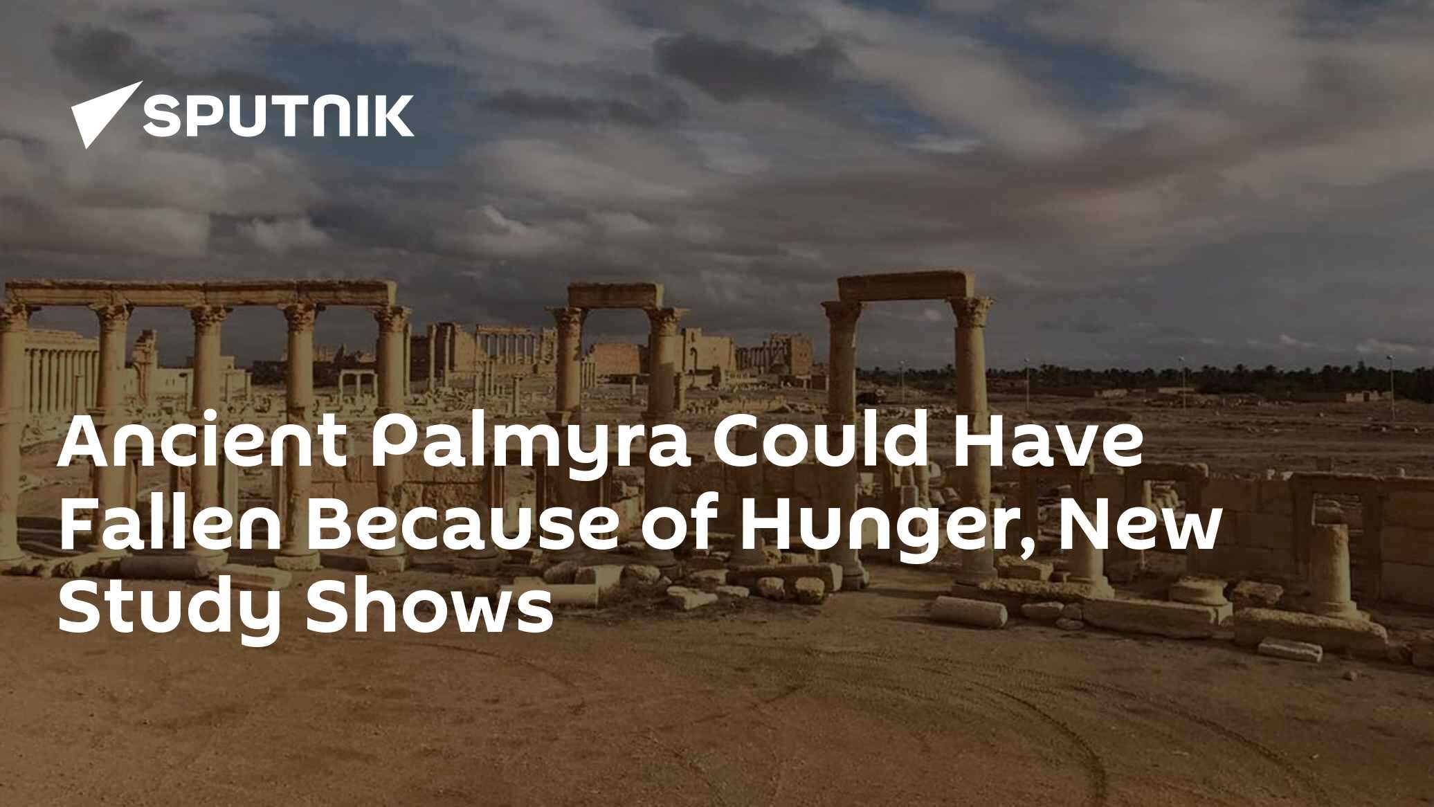 Ancient Palmyra Could Have Fallen Because of Hunger, New Study Shows ...