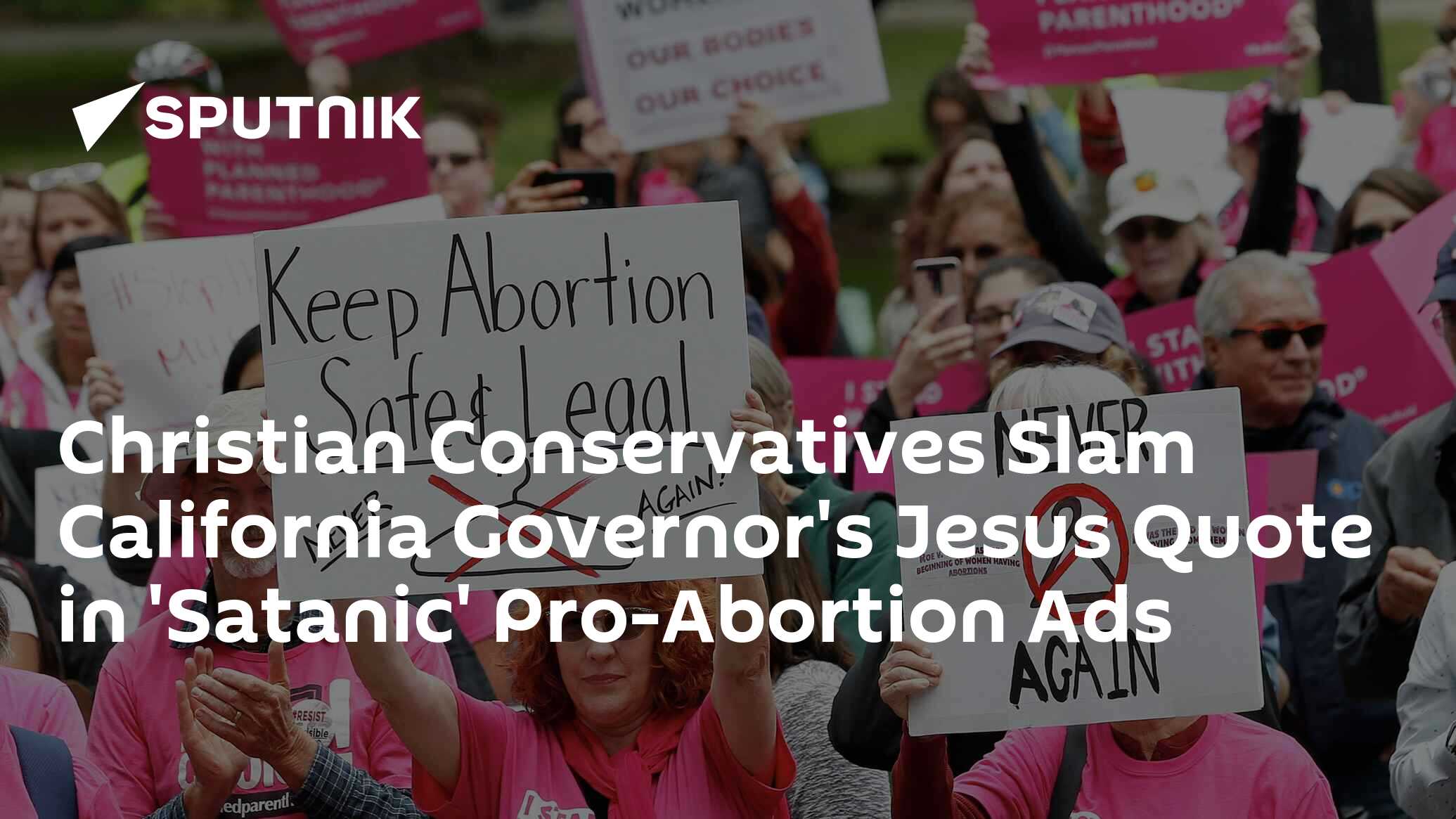 Christian Conservatives Slam California Governor's Jesus Quote in ...