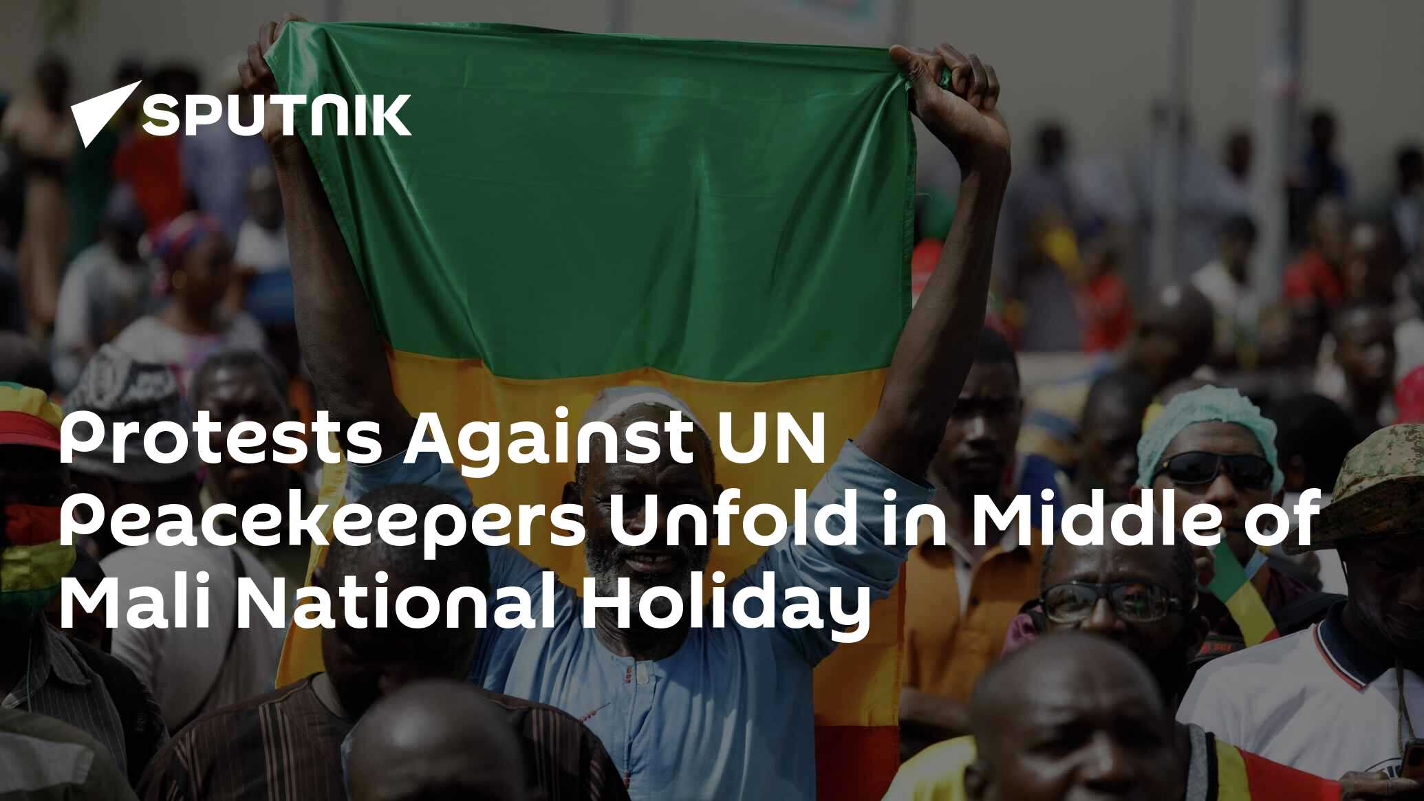 Protests Against UN Peacekeepers Unfold in Middle of Mali National ...
