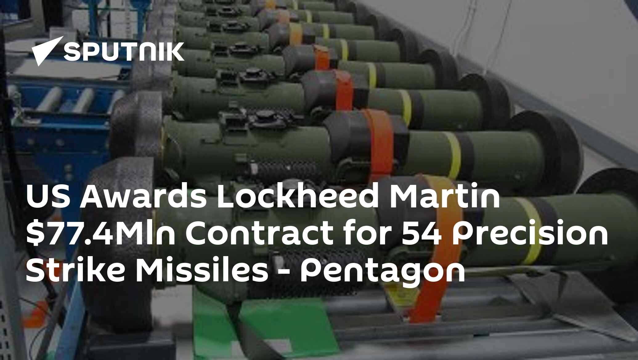 US Awards Lockheed Martin $77.4Mln Contract for 54 Precision Strike ...