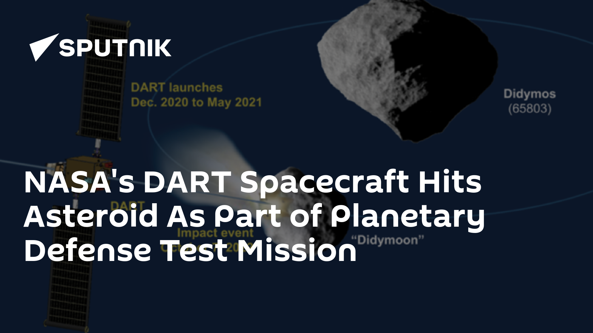 Nasas Dart Spacecraft Hits Asteroid As Part Of Planetary Defense Test