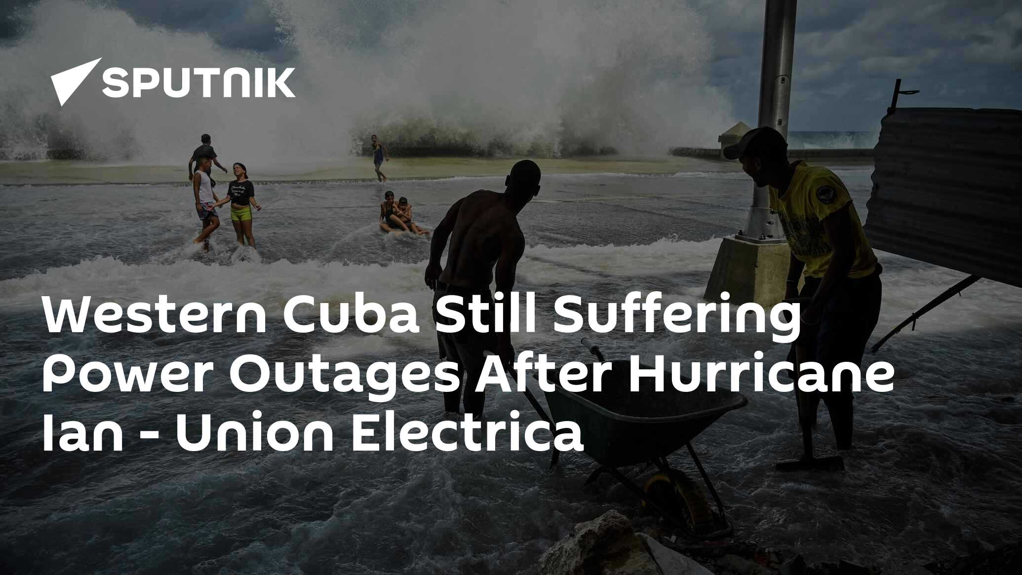 Western Cuba Still Suffering Power Outages After Hurricane Ian - Union ...