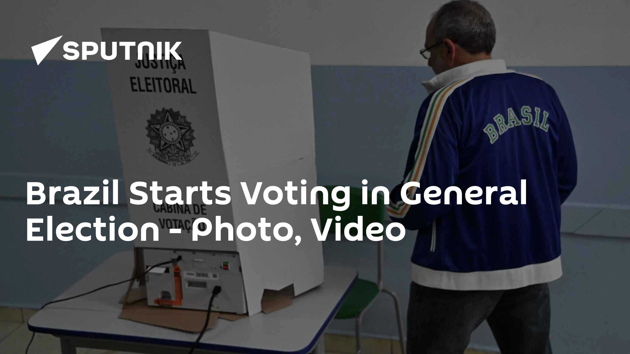 Brazil Starts Voting in General Election - Photo, Video - 02.10.2022 ...