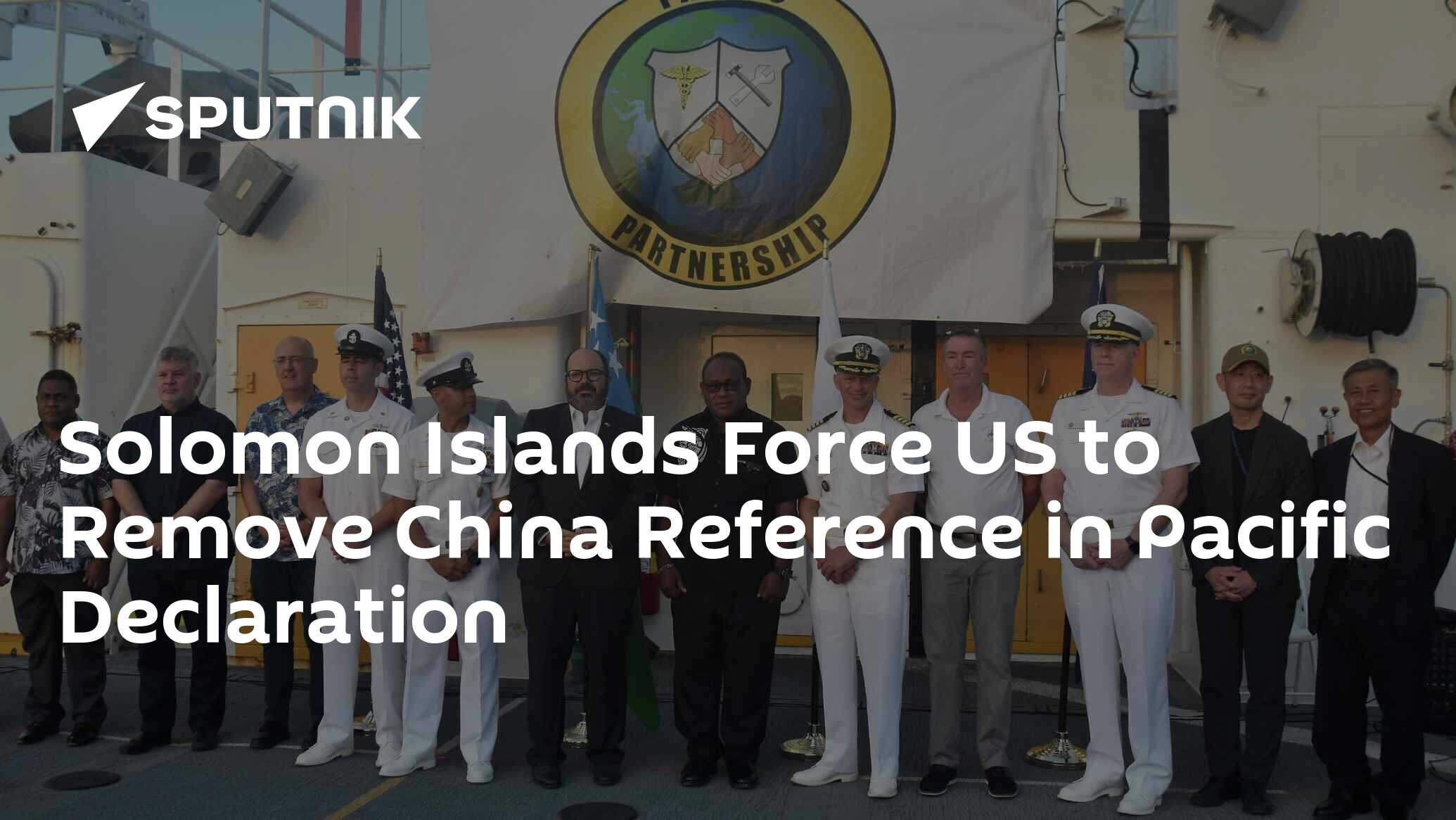Solomon Islands Force US to Remove China Reference in Pacific ...