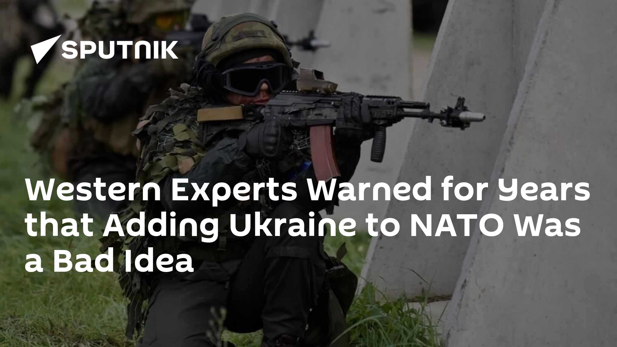Western Experts Warned for Years that Adding Ukraine to NATO Was a Bad ...
