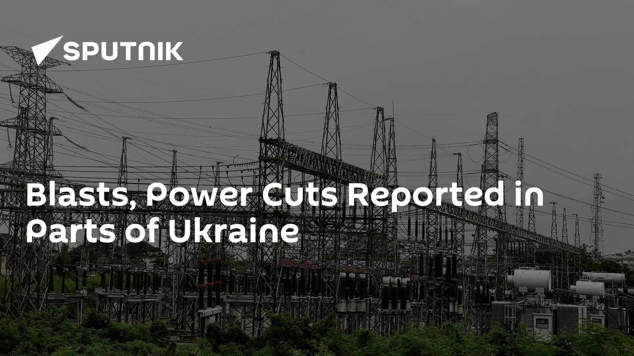 Blasts, Power Cuts Reported in Parts of Ukraine - 16.10.2022, Sputnik ...
