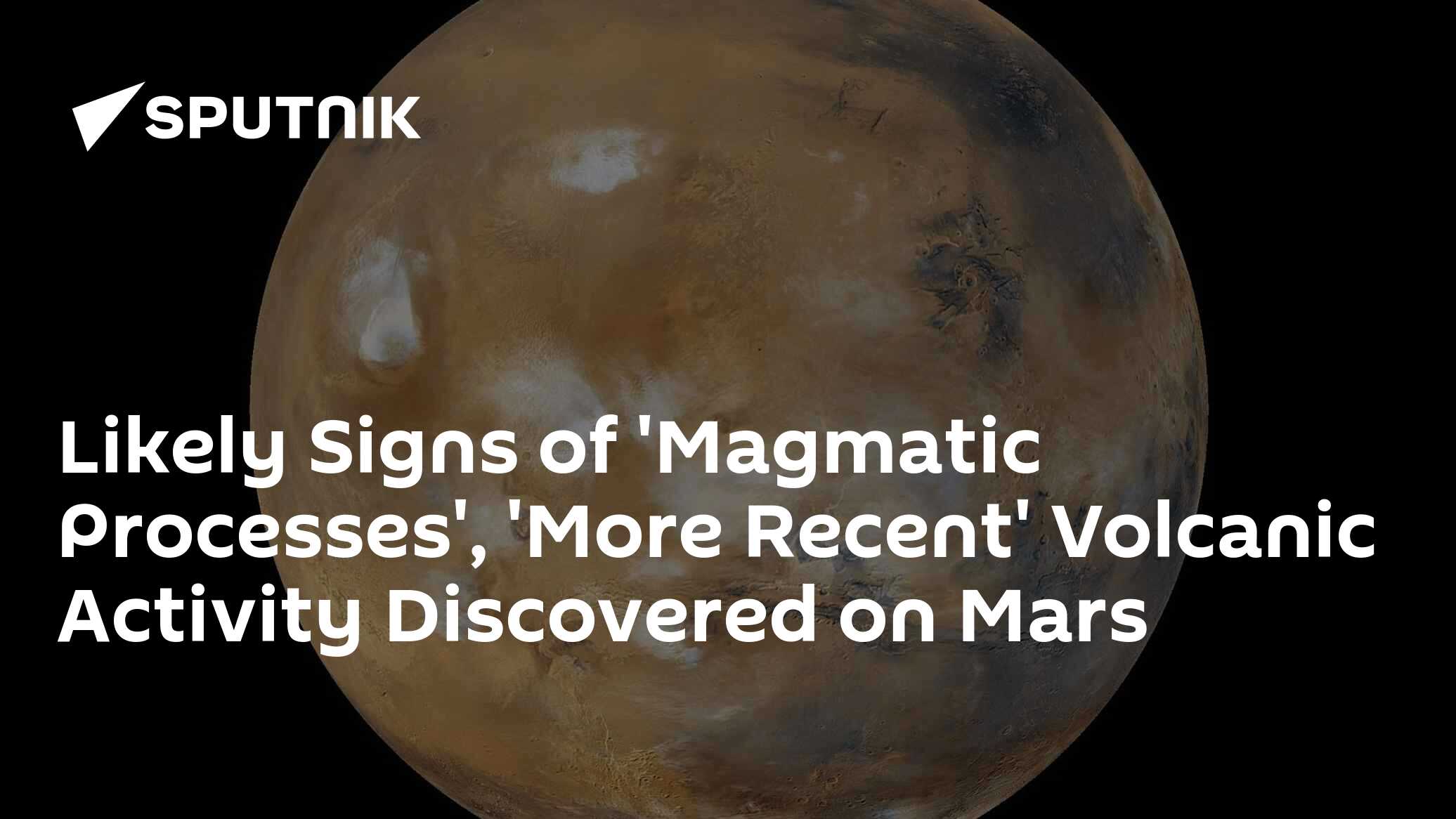 Likely Signs of 'Magmatic Processes', 'More Recent' Volcanic Activity ...