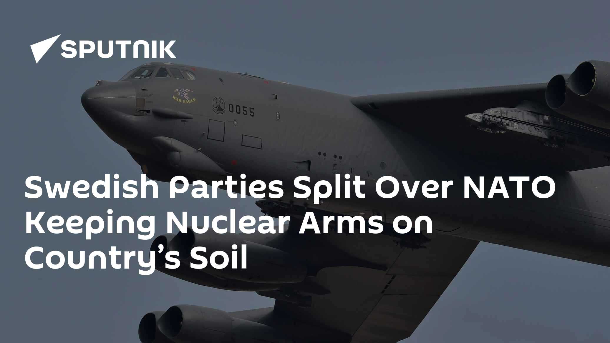 Swedish Parties Split Over NATO Keeping Nuclear Arms on Country’s Soil ...