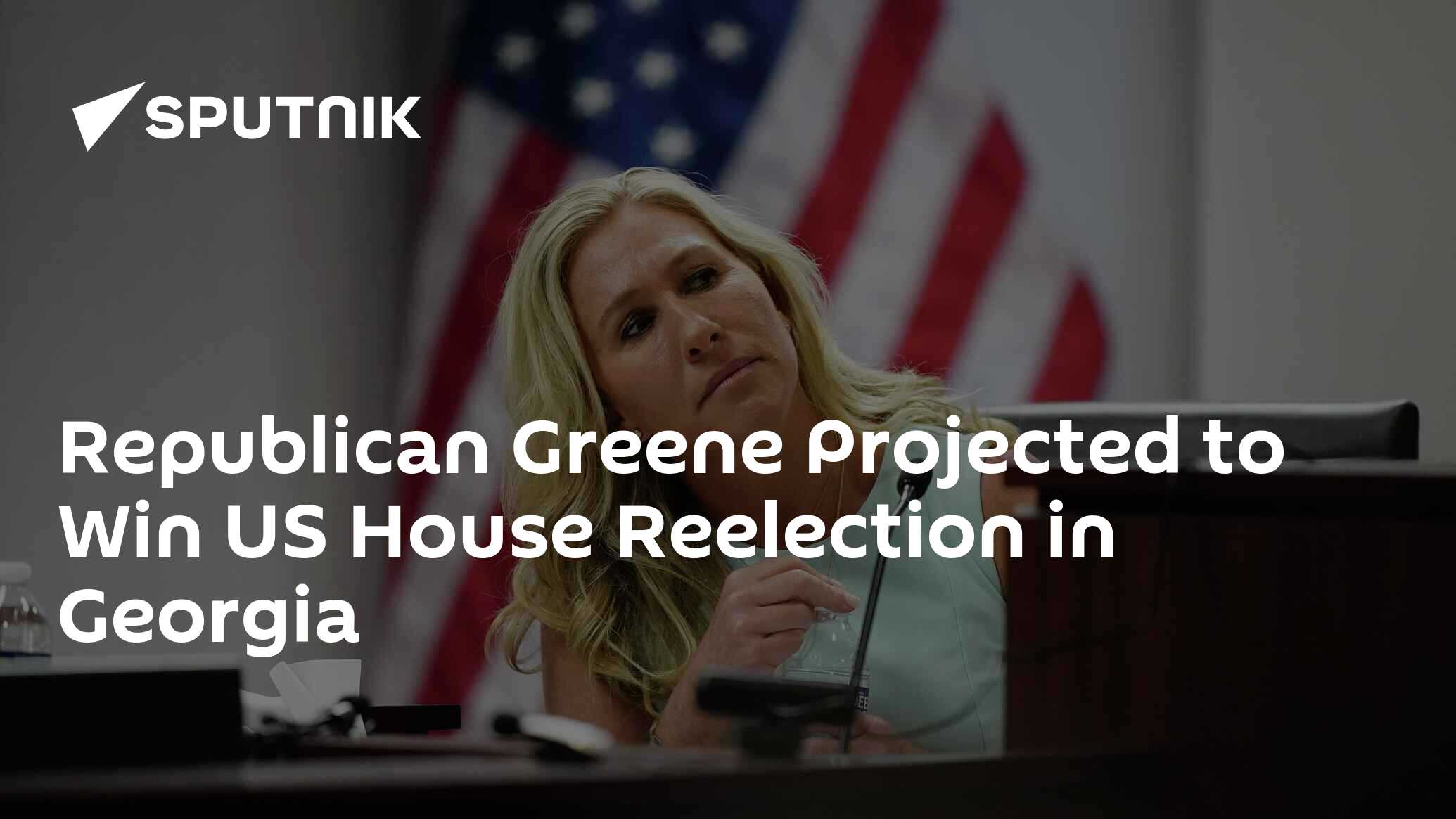 Republican Greene Projected to Win US House Reelection in Georgia - 09. ...