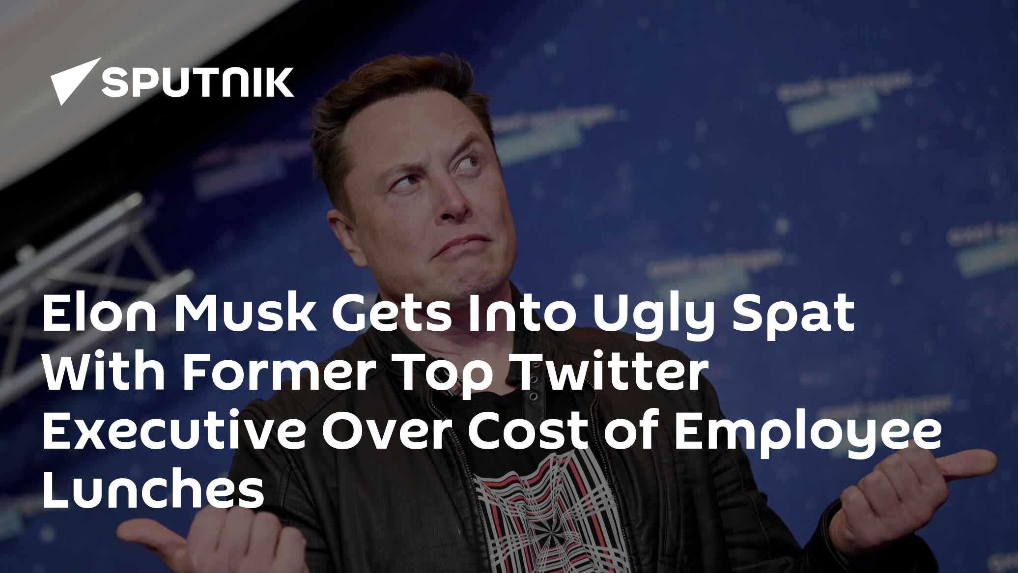 Elon Musk Gets Into Ugly Spat With Former Top Twitter Executive Over ...