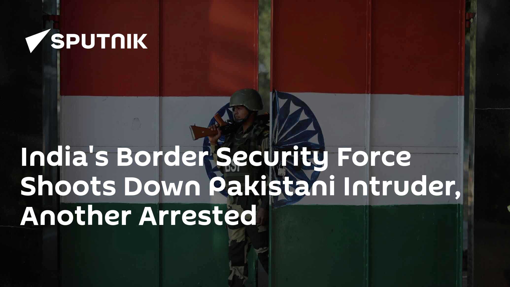 India's Border Security Force Shoots Down Pakistani Intruder, Another ...