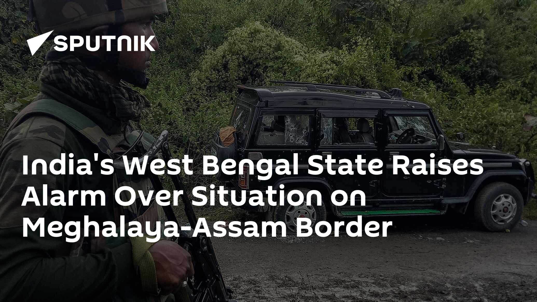 India's West Bengal State Raises Alarm Over Situation on Meghalaya ...