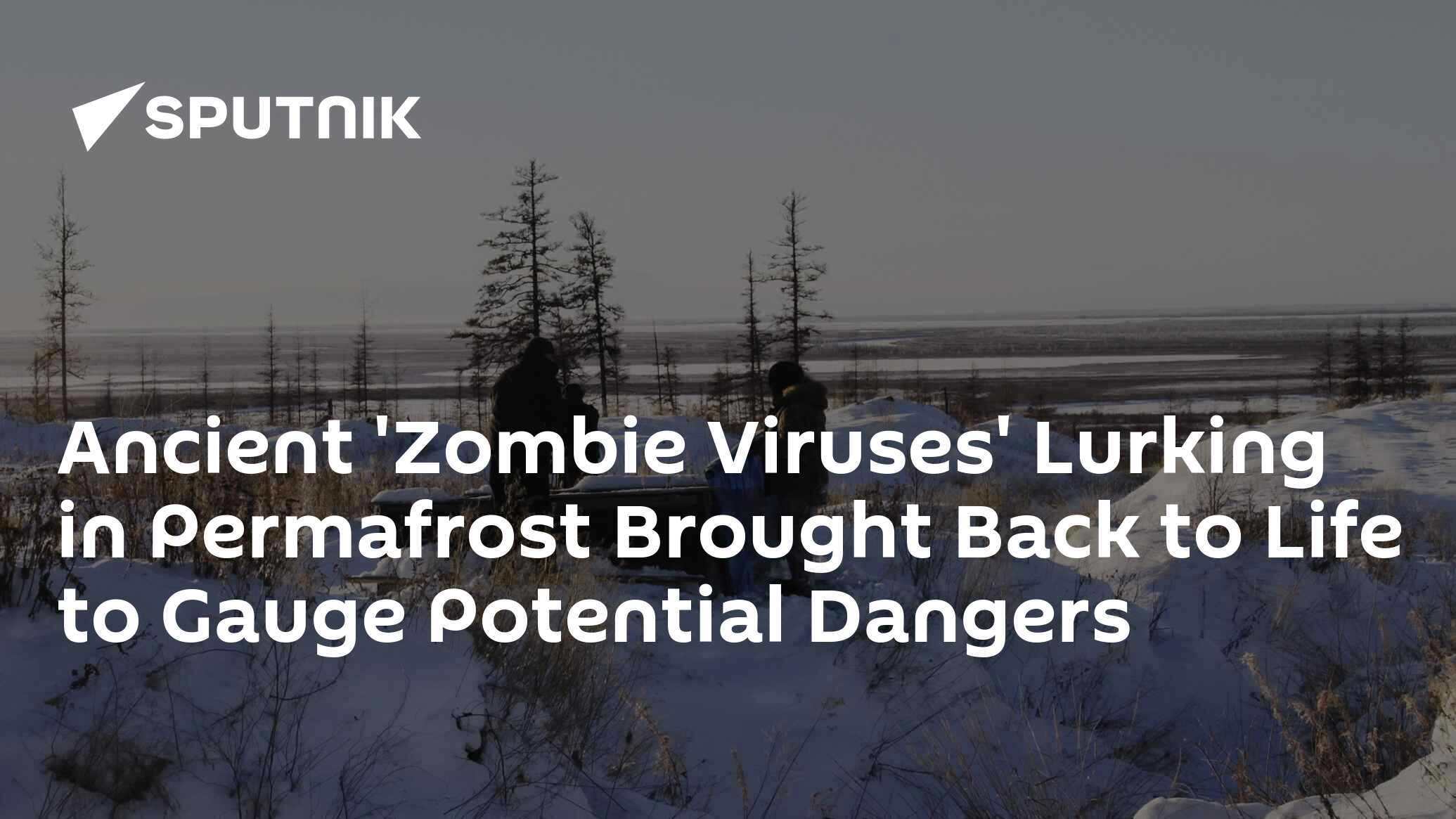 Ancient 'Zombie Viruses' Lurking in Permafrost Brought Back to Life