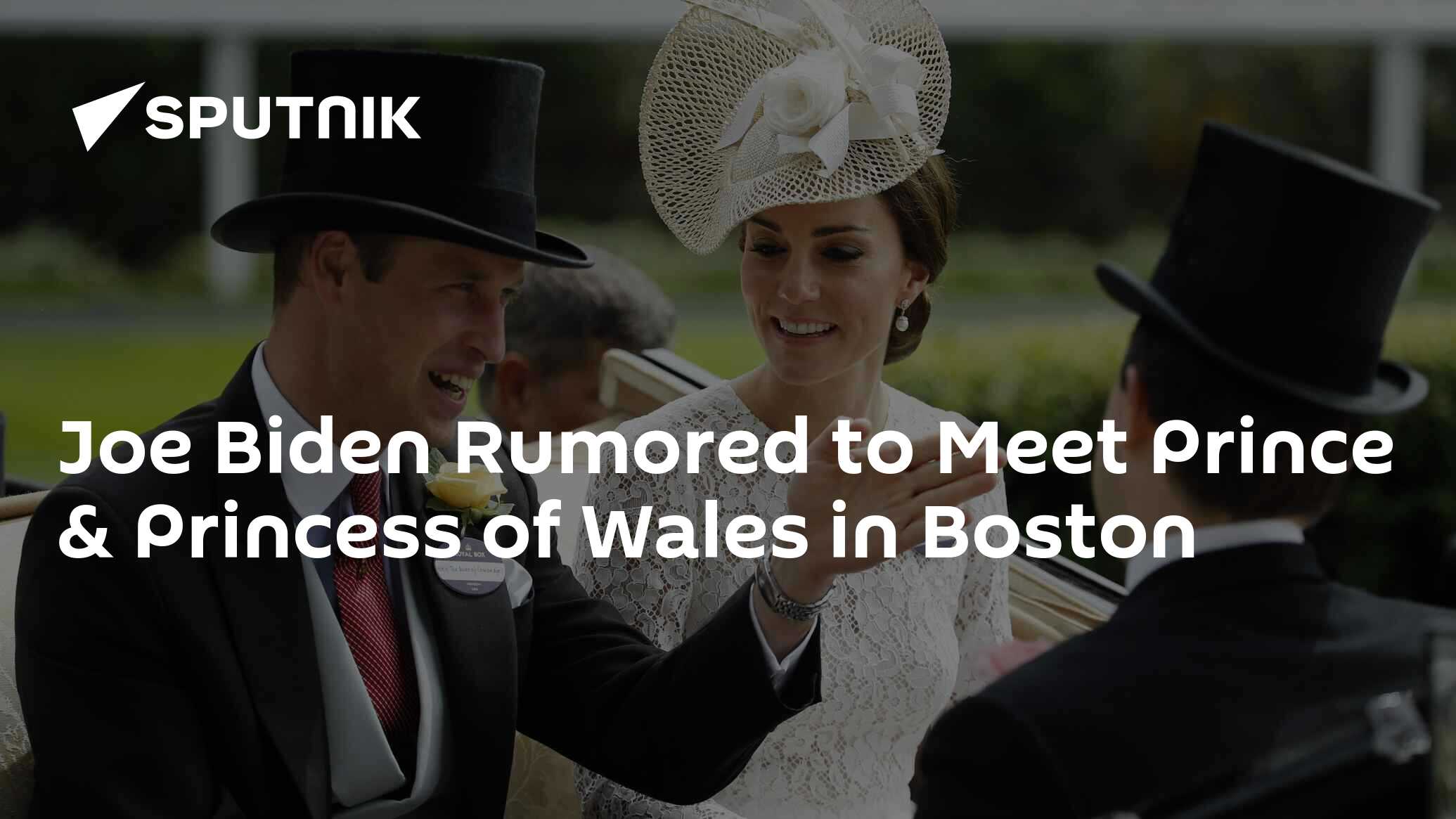 Joe Biden Rumored to Meet Prince & Princess of Wales in Boston - 30.11. ...