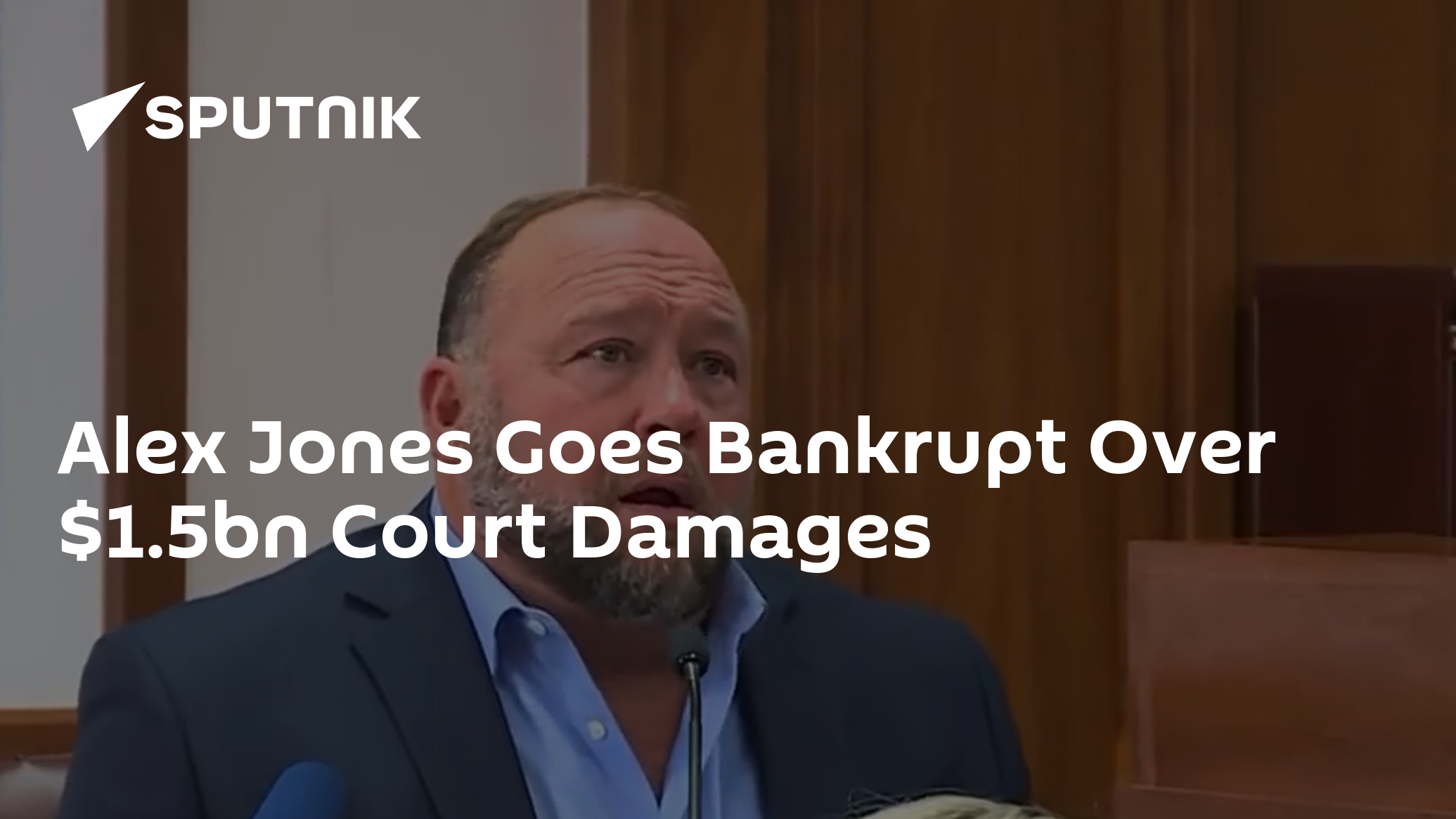 Alex Jones Goes Bankrupt Over $1.5bn Court Damages - 02.12.2022 ...