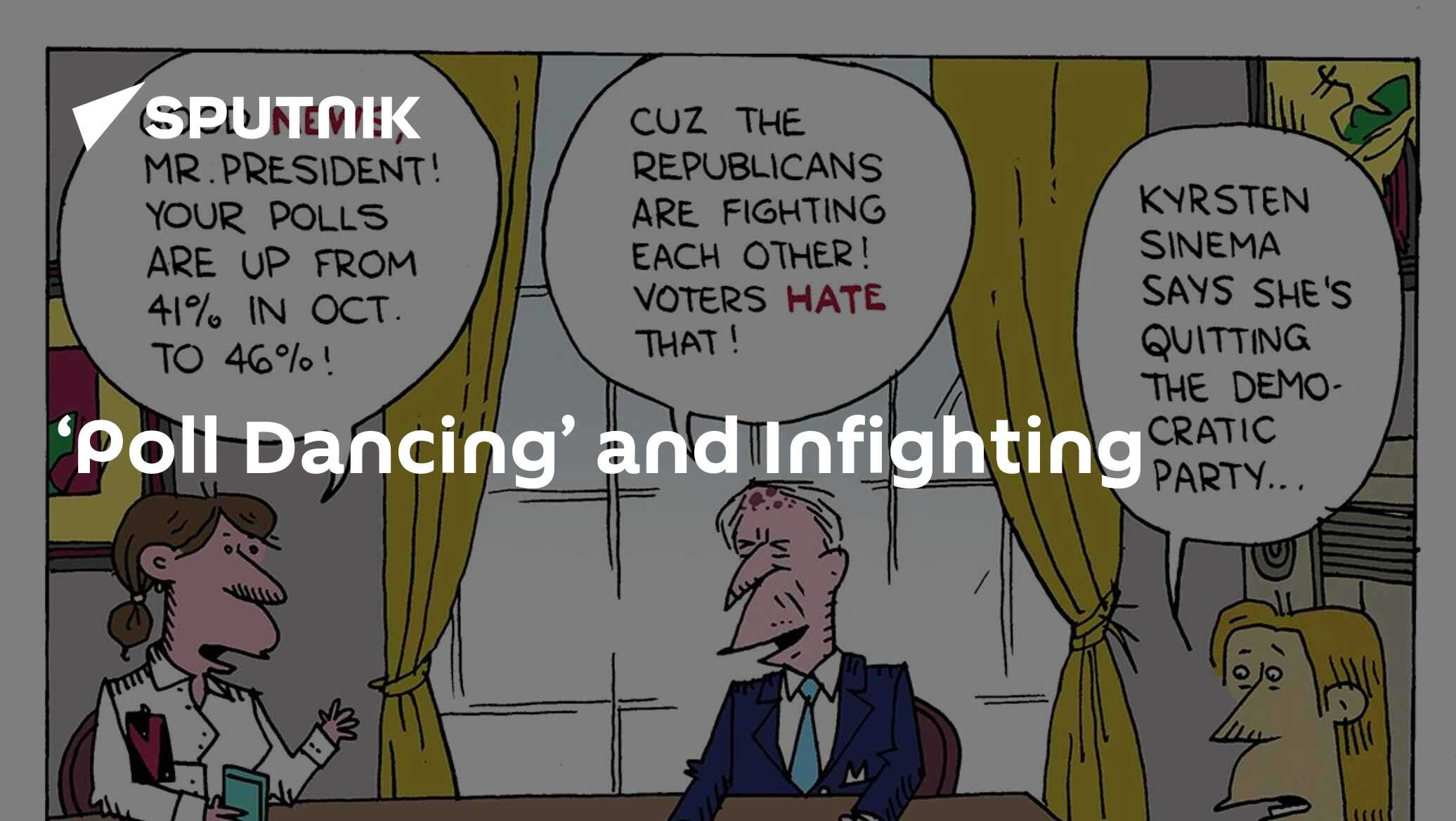 ‘Poll Dancing’ and Infighting - 10.12.2022, Sputnik International