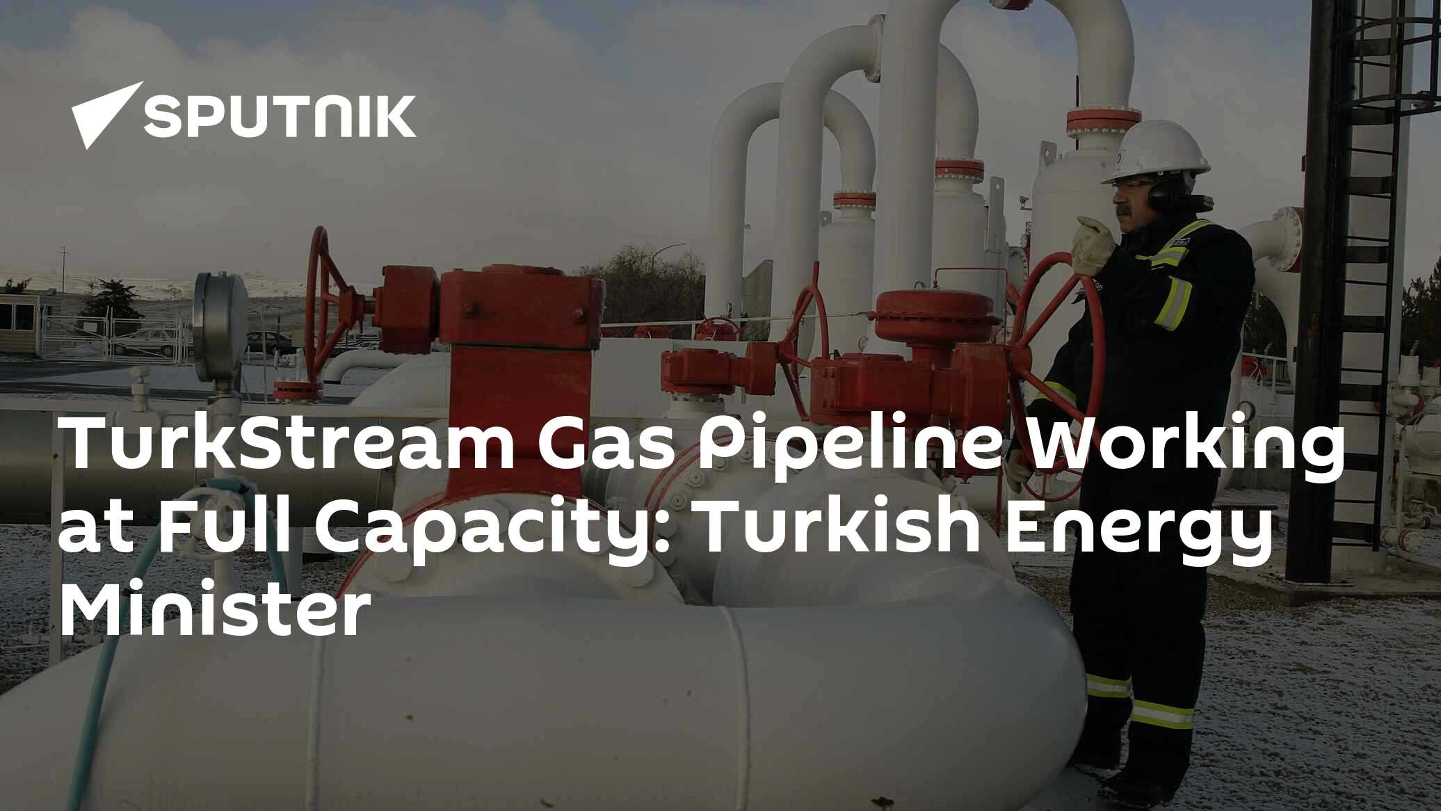 TurkStream Gas Pipeline Working at Full Capacity: Turkish Energy ...