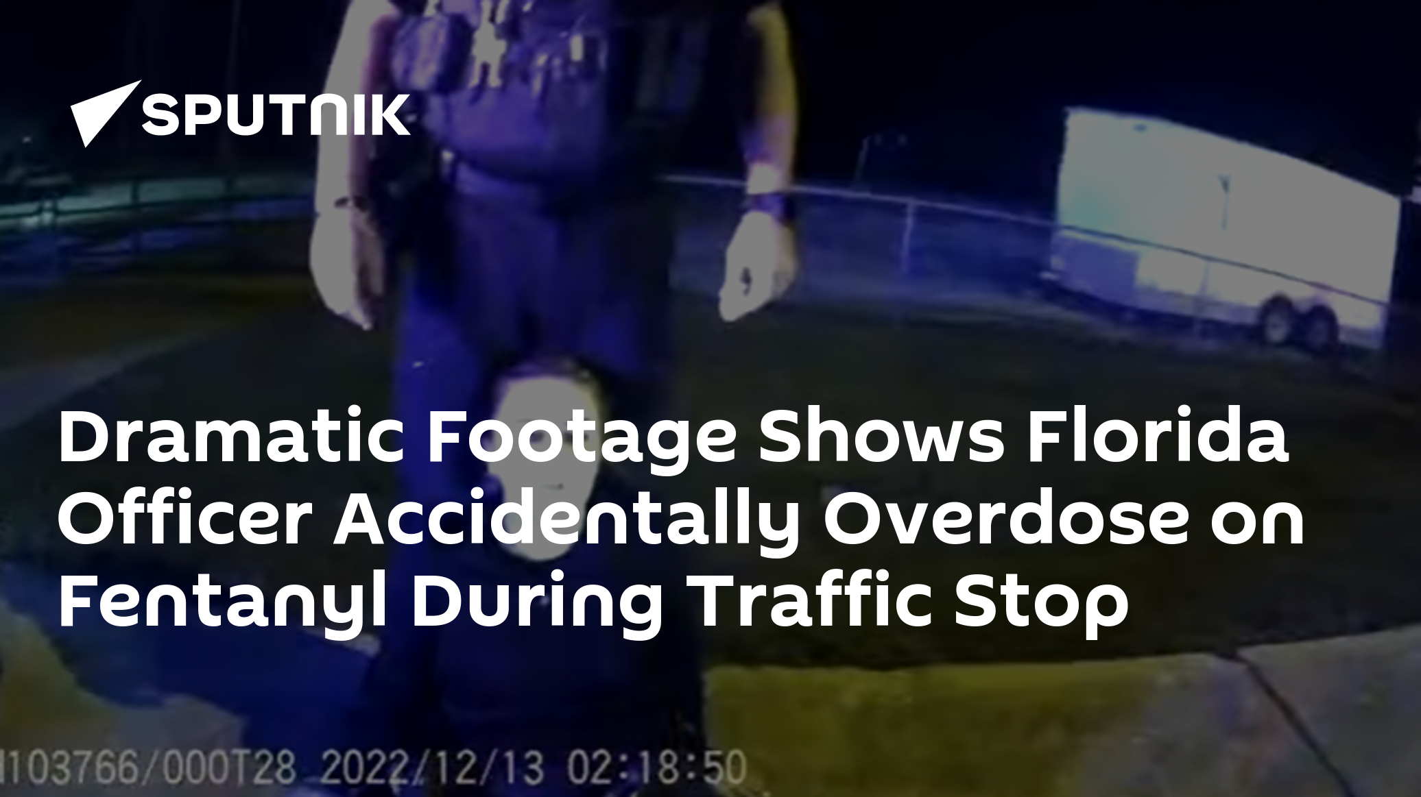 Dramatic Footage Shows Florida Officer Accidentally Overdose on ...