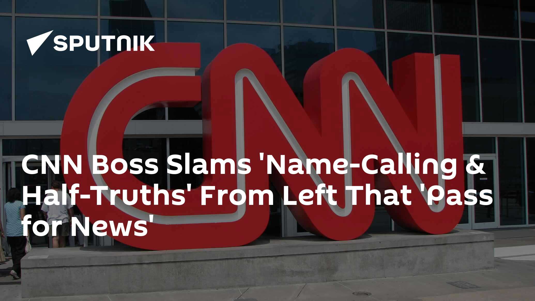 CNN Boss Slams ‘Uninformed Vitriol’ from Left