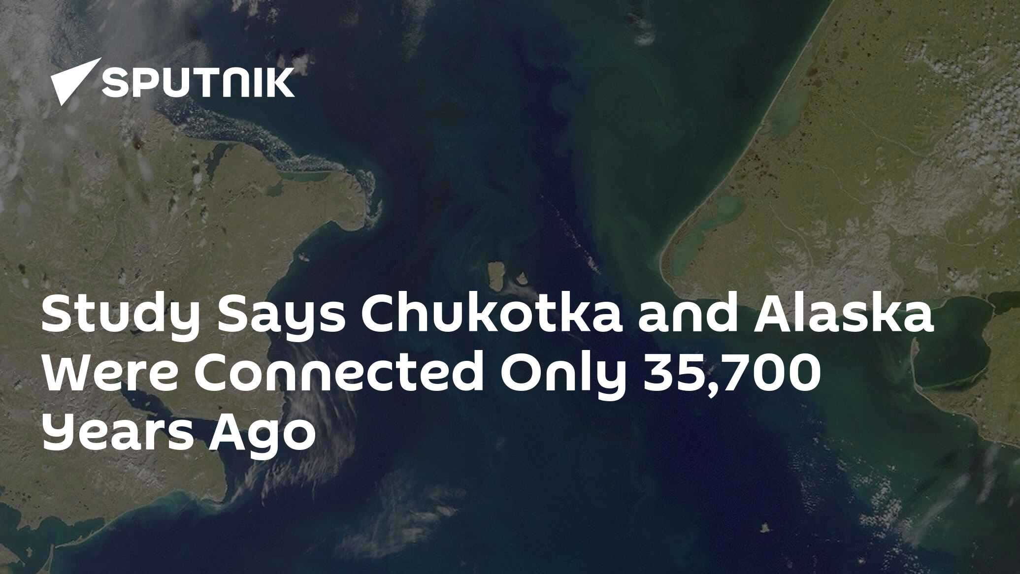 Chukotka and Alaska Were Connected Only 35,700 Years Ago