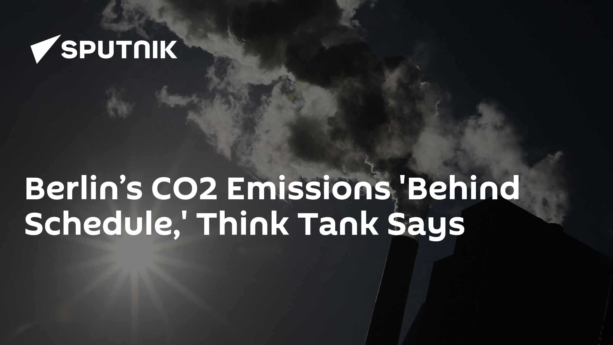 Germany’s CO2 Emissions 'Behind Schedule', Think Tank Says