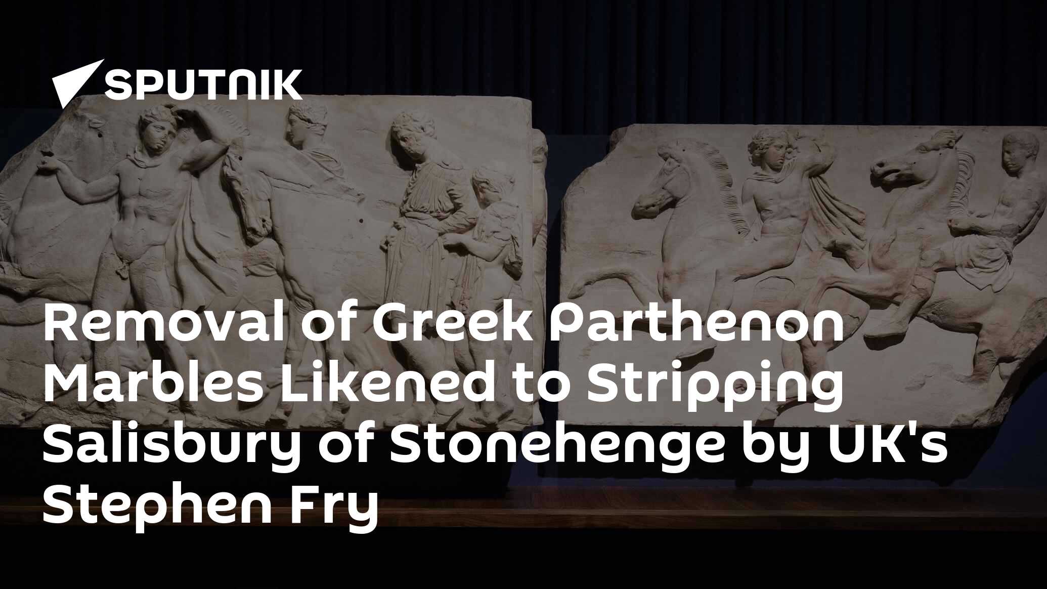 Stephen Fry Urges Return of Parthenon Marbles to Greece