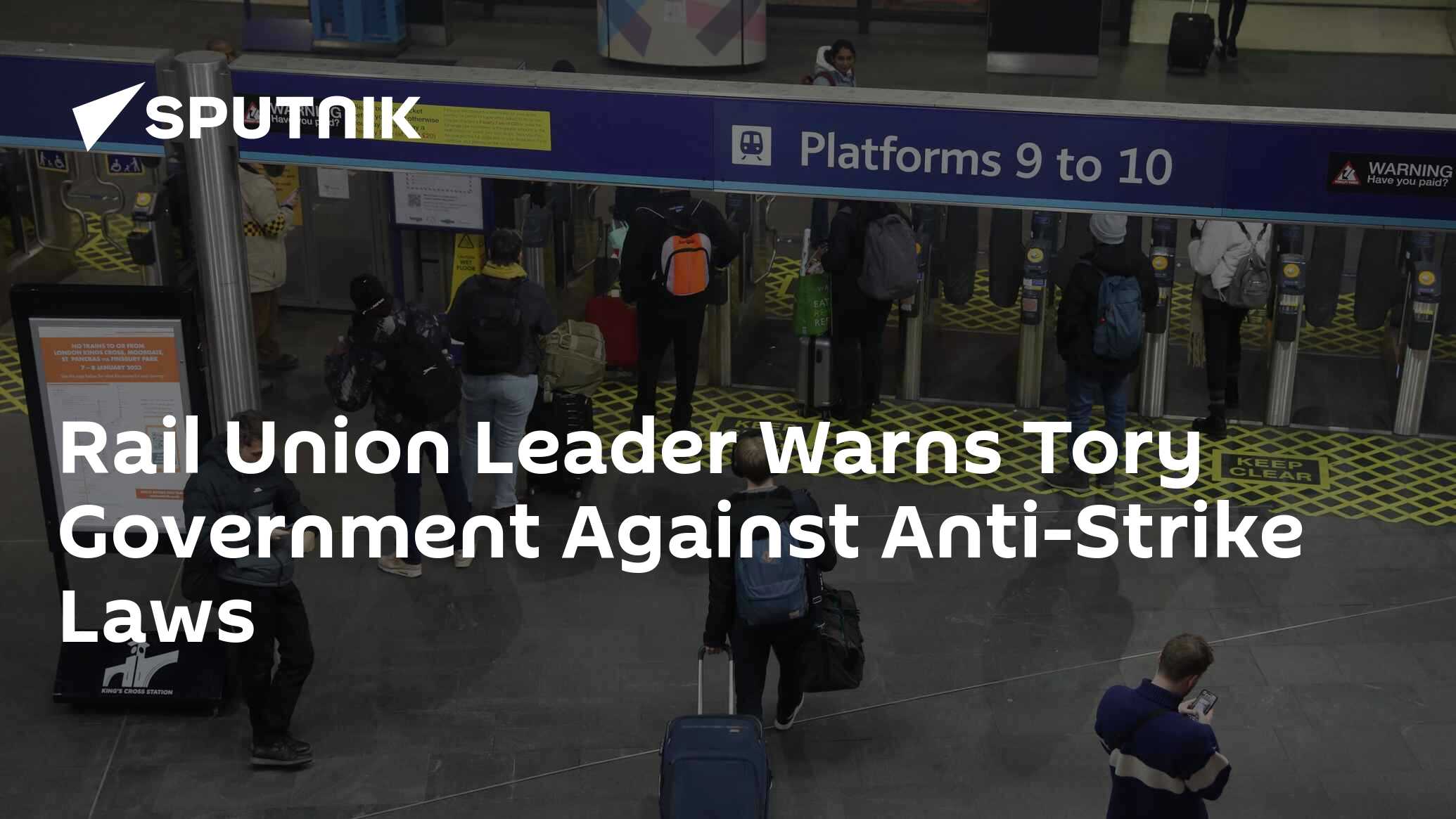 Rail Union Leader Warns Tory Government Against Anti-Strike Laws