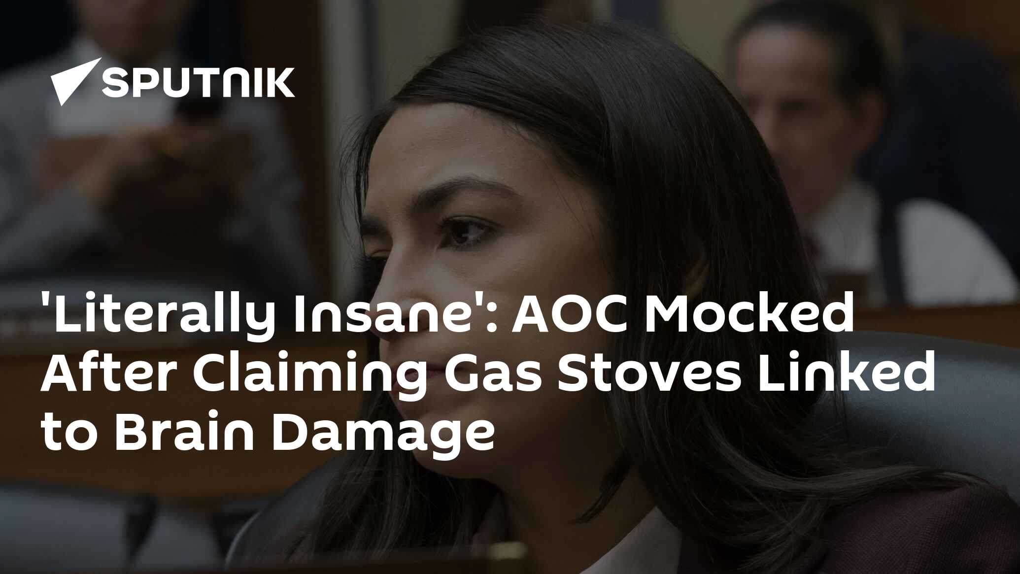 'Literally Insane': AOC Mocked After Claiming Gas Stoves Linked to ...