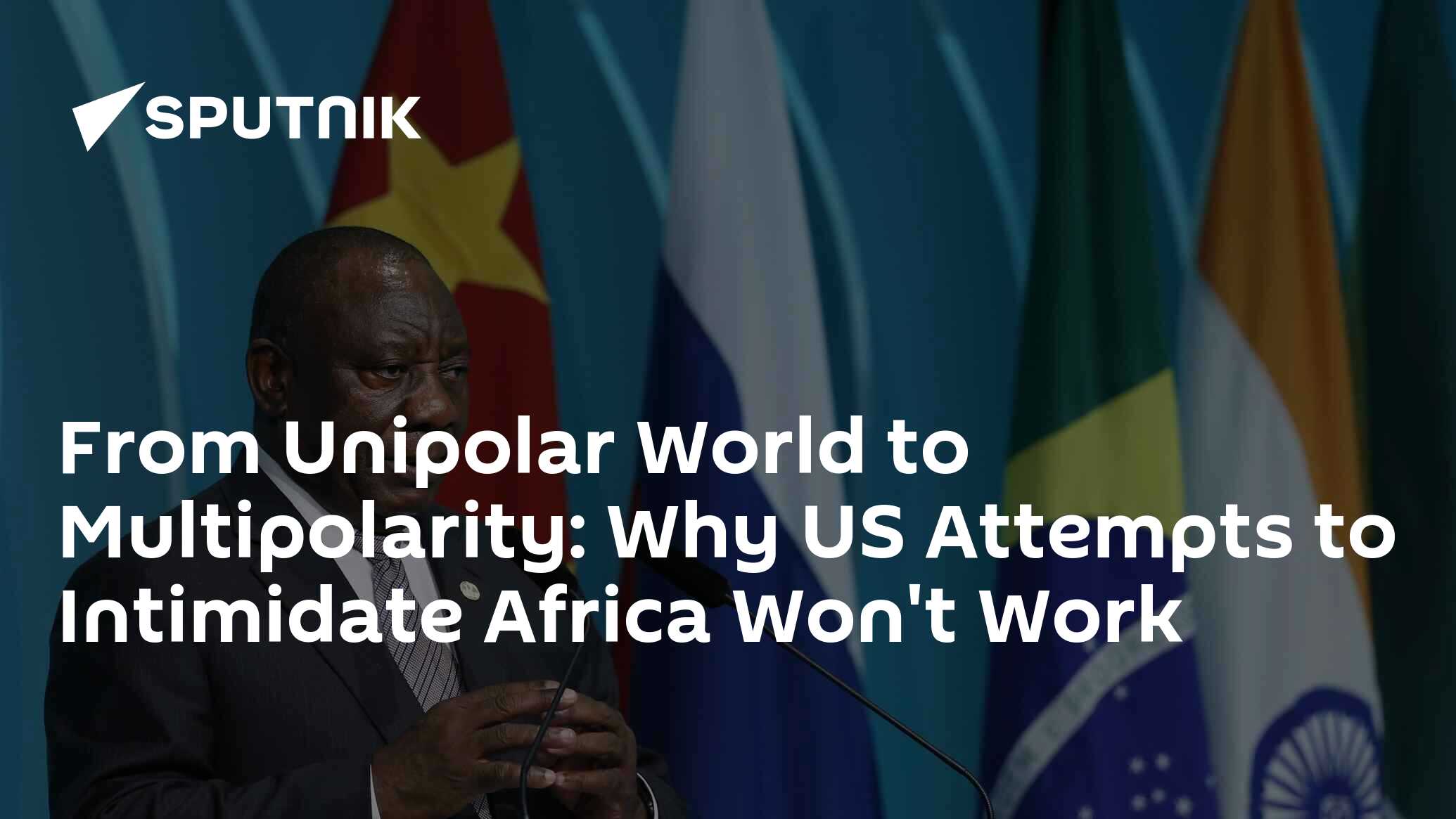 From Unipolar World to Multipolarity: Why US Attempts to Intimidate ...