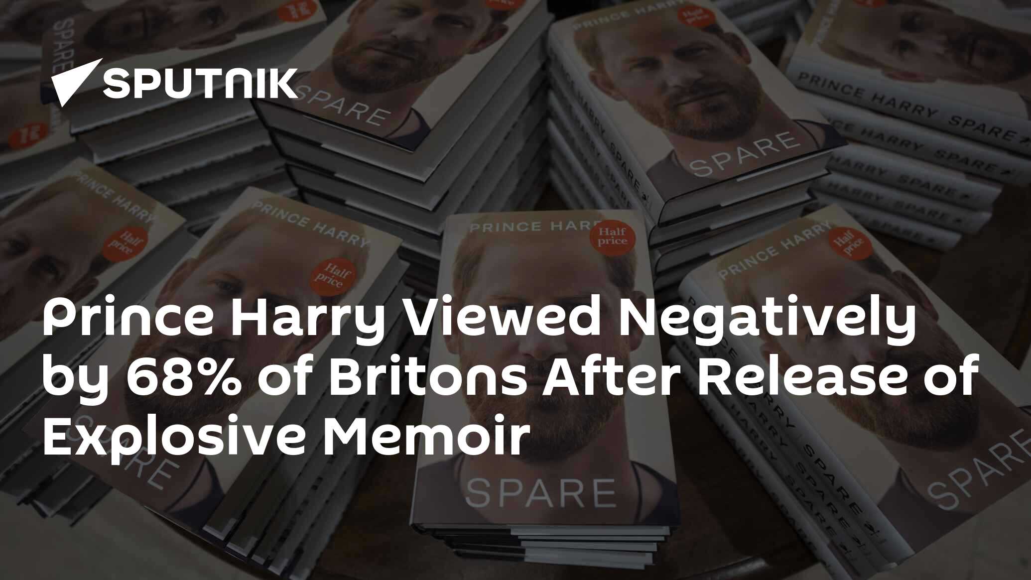 Prince Harry Viewed Negatively by 68% of Britons After Release of ...